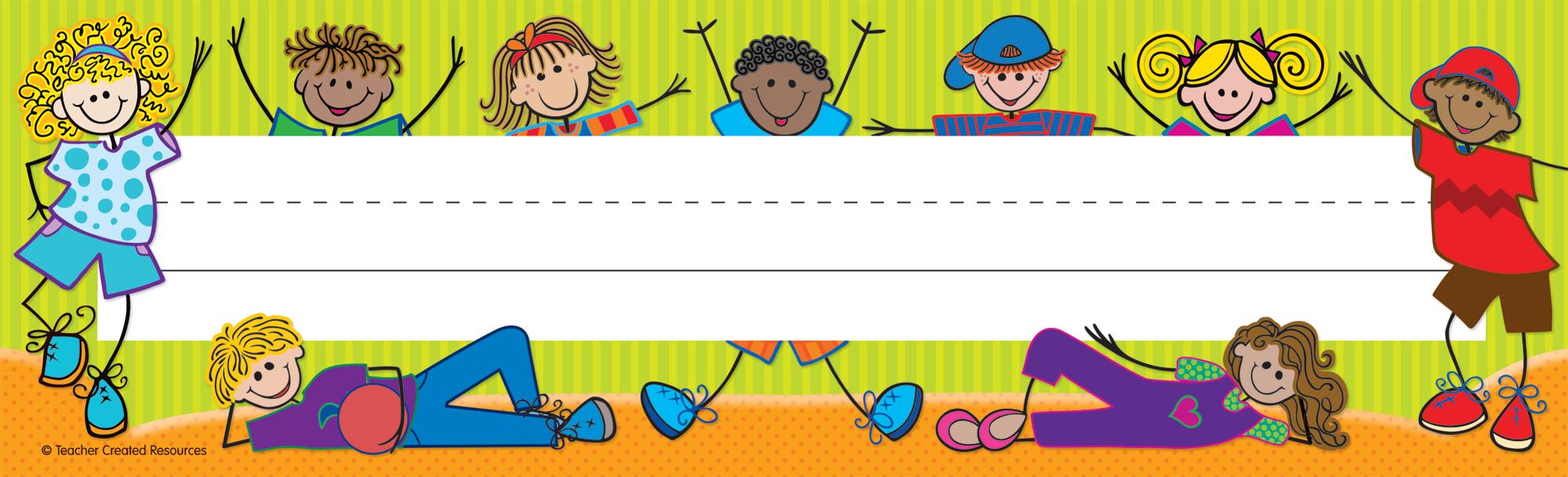 Fantasic Kids Flat Name Plates - TCR5514 | Teacher Created Resources