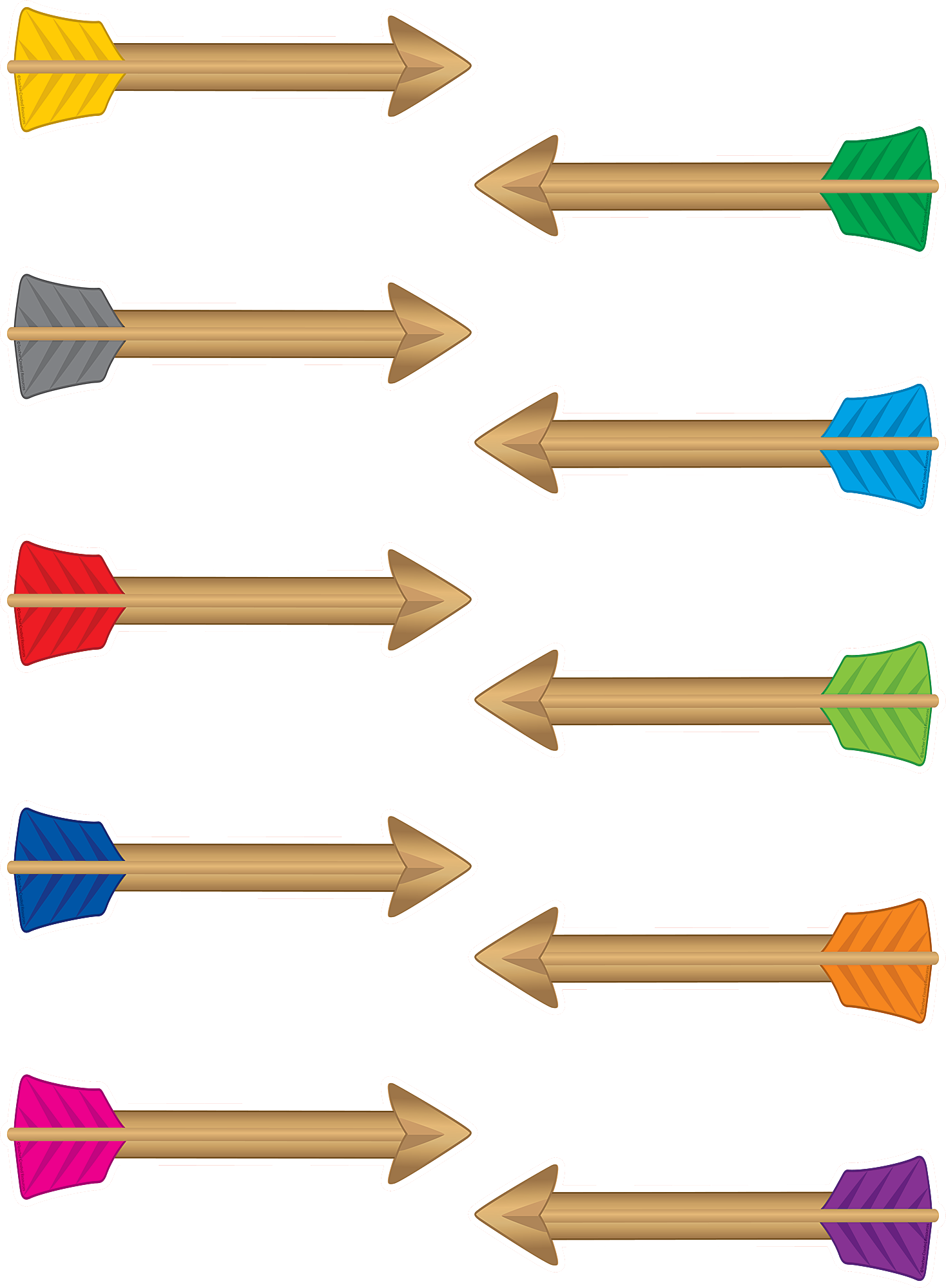 Arrows Accents - TCR5515 | Teacher Created Resources