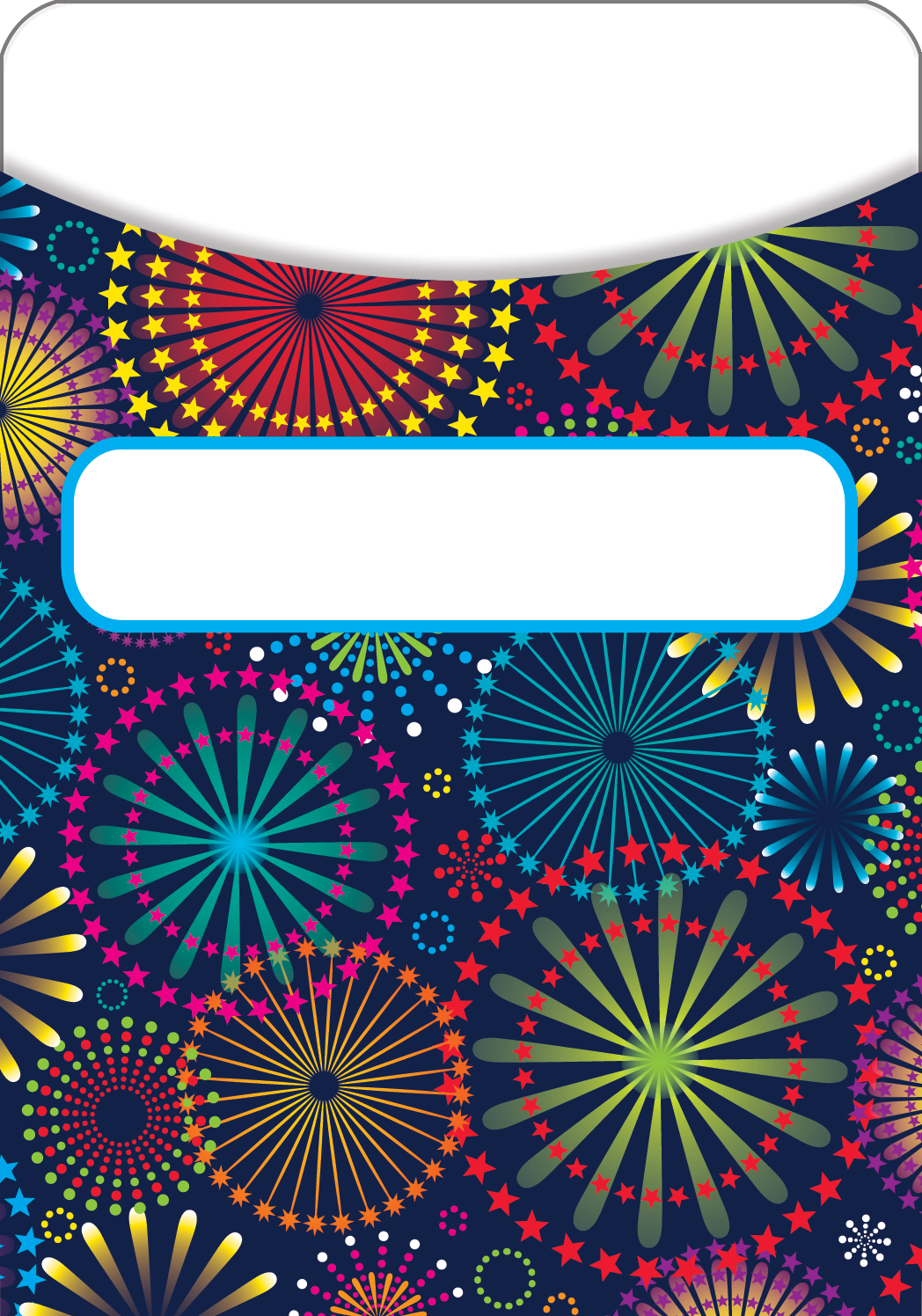 Fireworks Library Pockets - TCR5553 | Teacher Created Resources