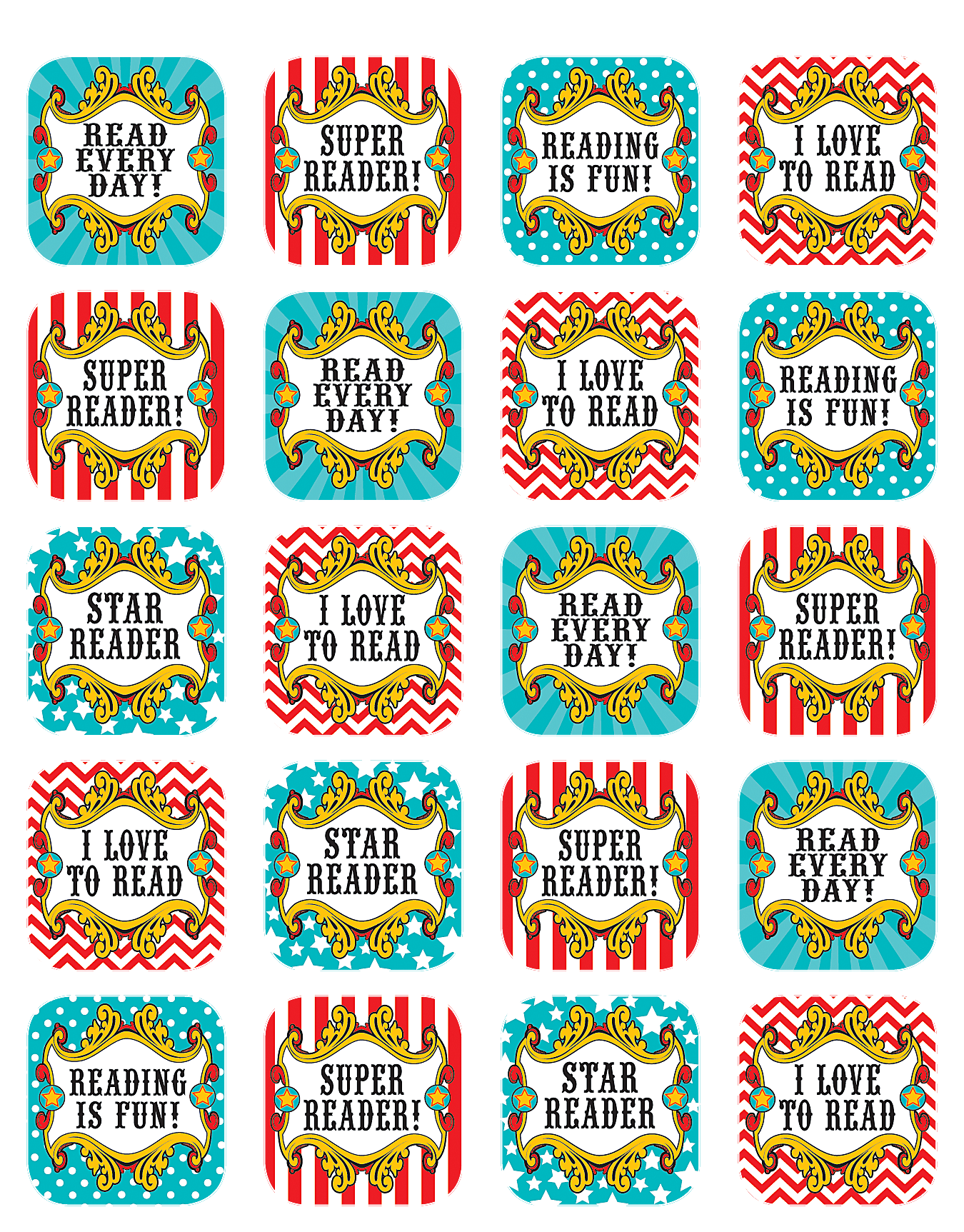 Carnival Stickers - TCR5718 | Teacher Created Resources