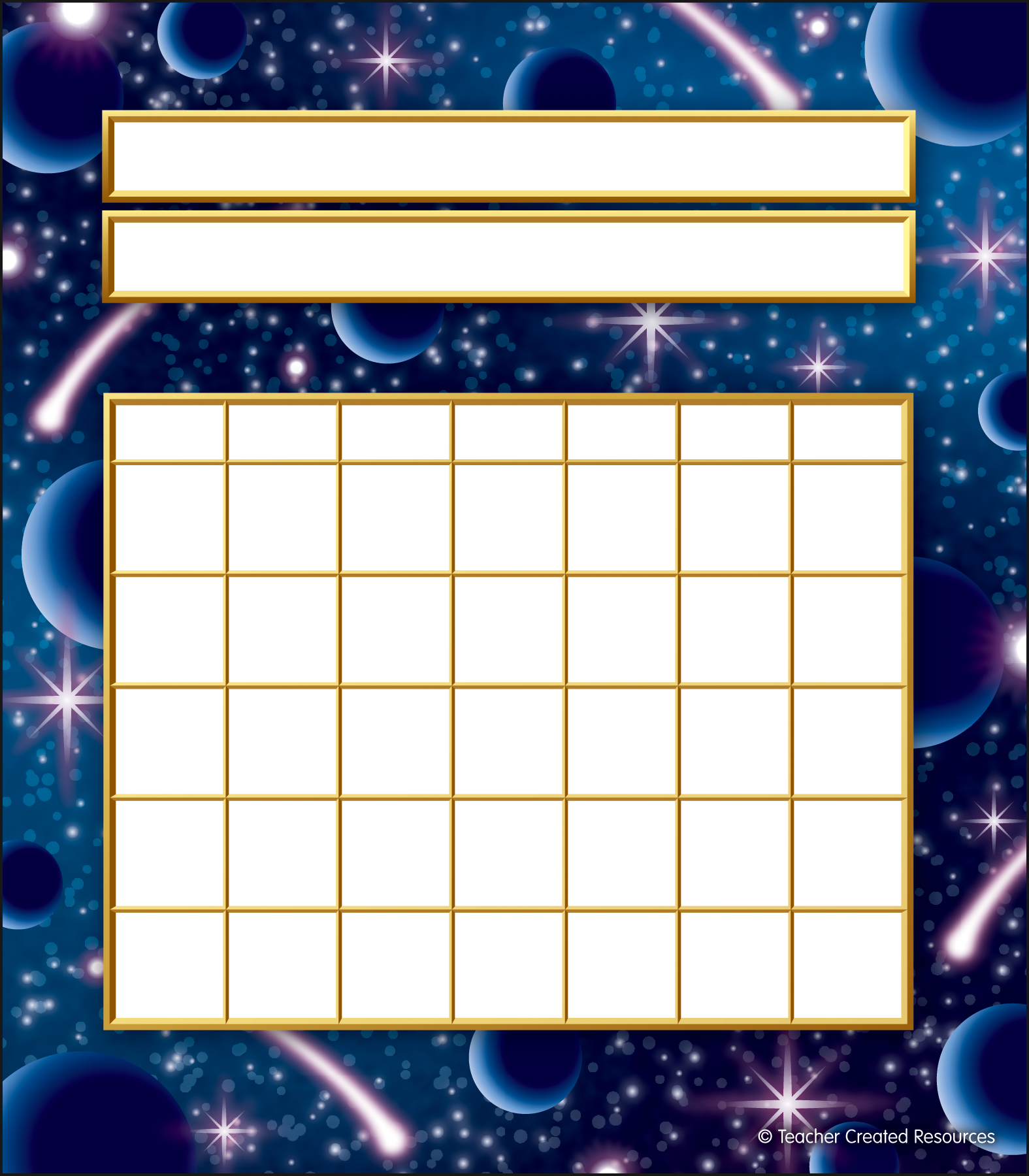 Stellar Space Incentive Charts - TCR5857 | Teacher Created Resources