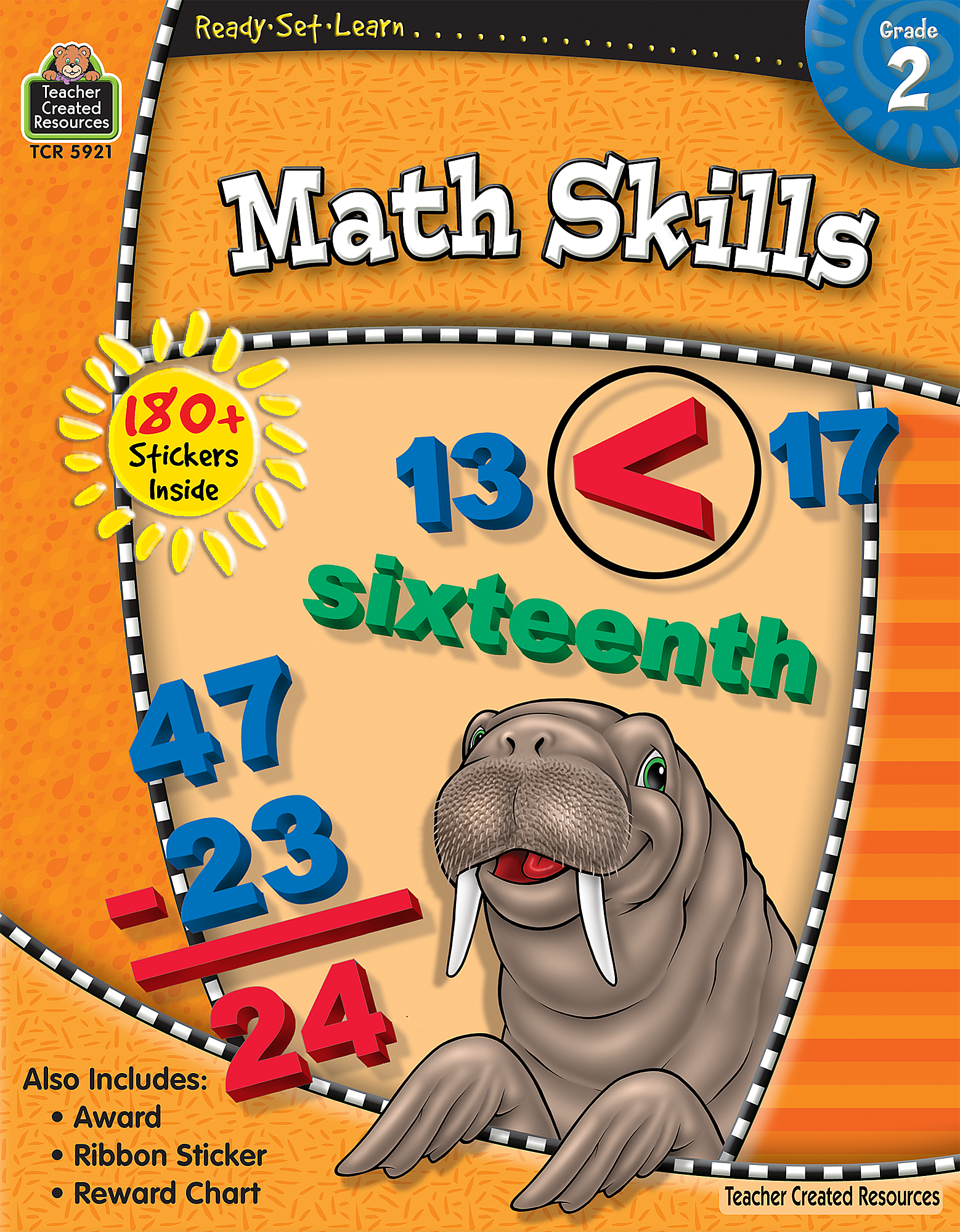 Ready Set Learn Math Skills Grade 2 TCR5921 Teacher Created Resources