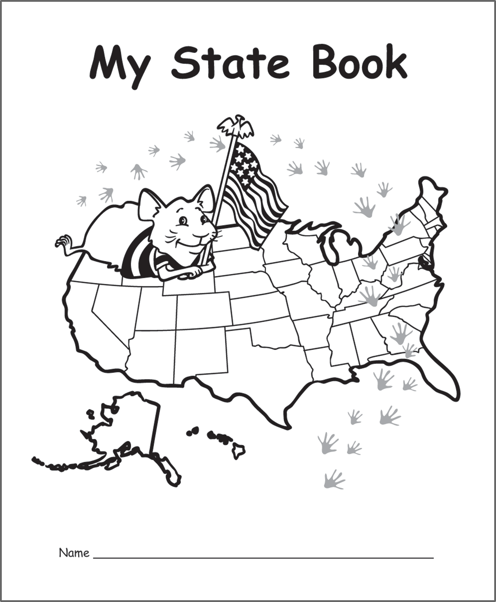 My Own State Book - TCR60001 | Teacher Created Resources