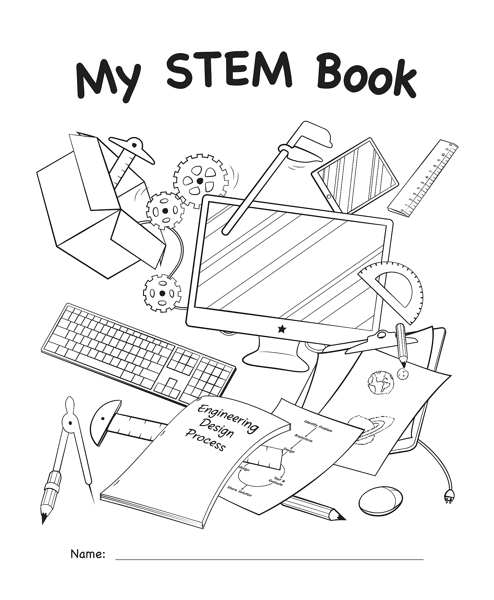 My Own Books: My STEM Book - TCR60014 | Teacher Created Resources