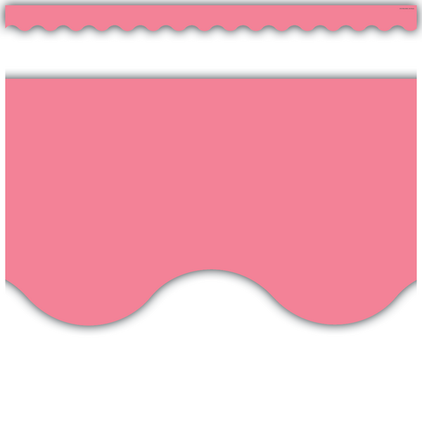 Light Pink Scalloped Border Trim - TCR2147 | Teacher Created Resources