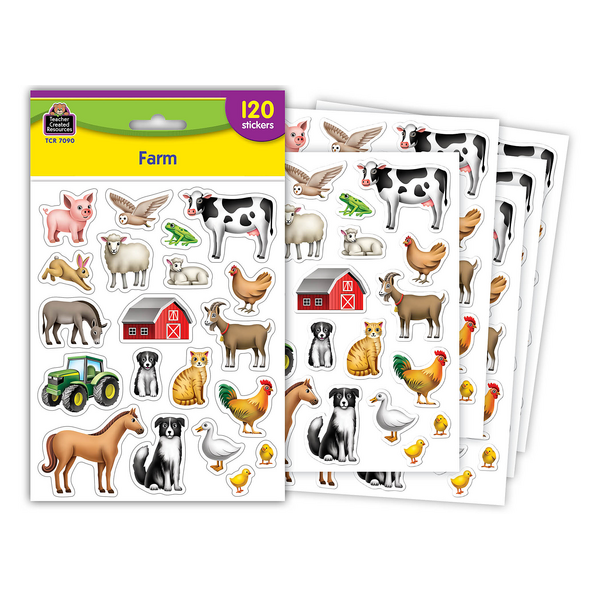 Farm Stickers - TCR7090 | Teacher Created Resources