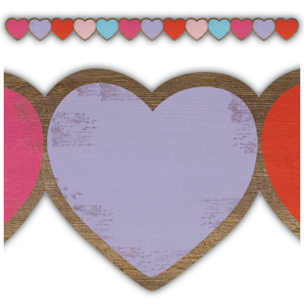 Home Sweet Classroom Hearts Die Cut Border Trim - TCR8457 | Teacher ...