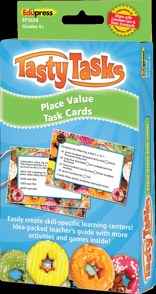 Tasty Task Cards: Place Value - TCR63658 | Teacher Created Resources