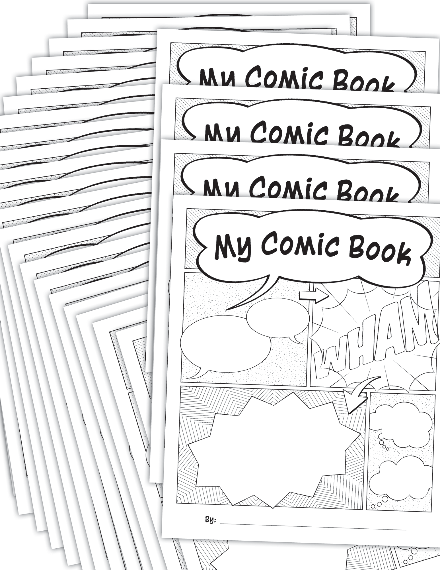 My Own Comic Book, 25-pack - TCR60118 | Teacher Created Resources
