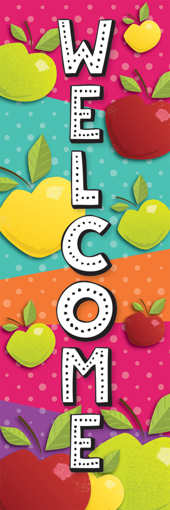Awesome Apples Welcome Banner - TCR60249 | Teacher Created Resources