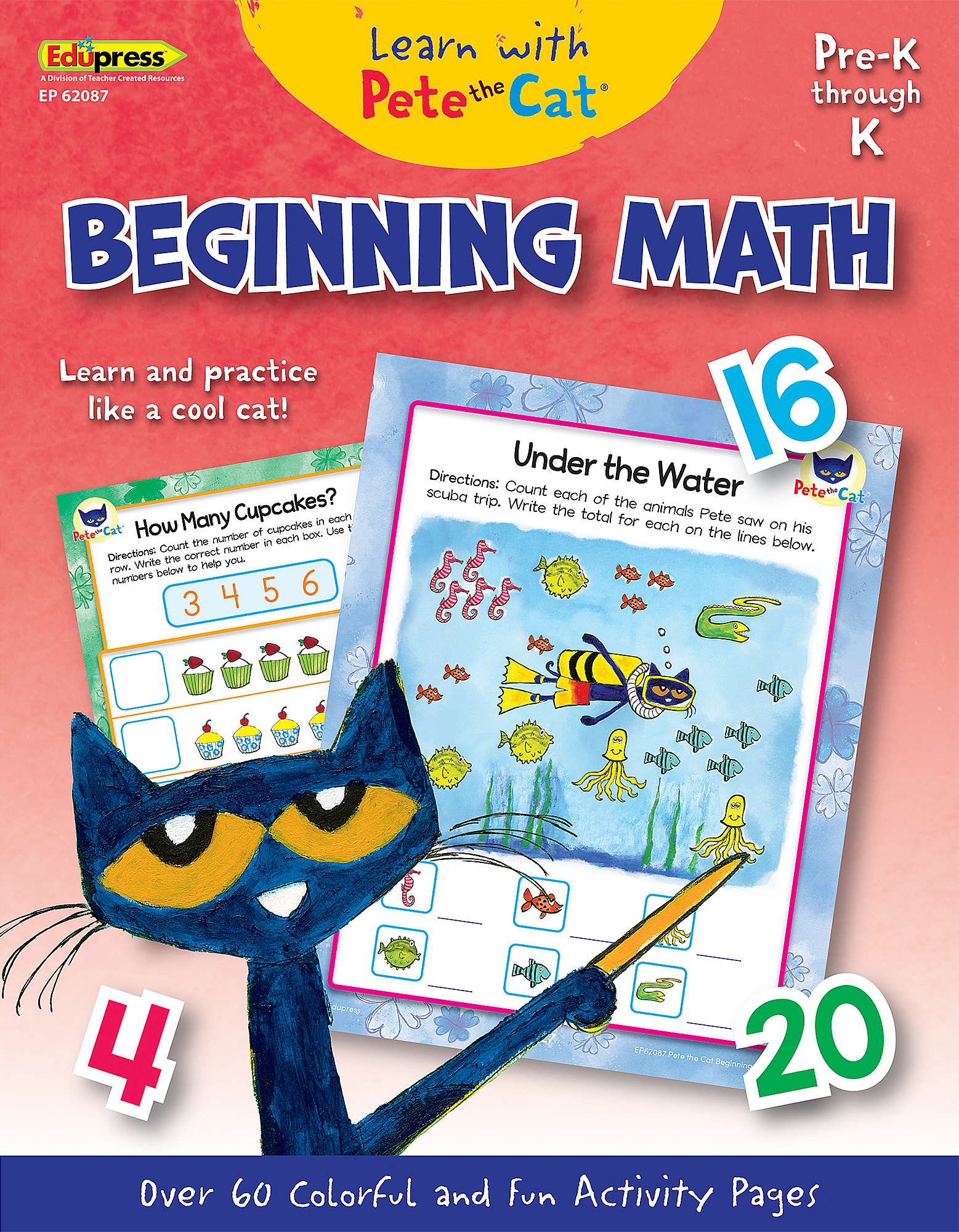 Pete The Cat Maths Activities