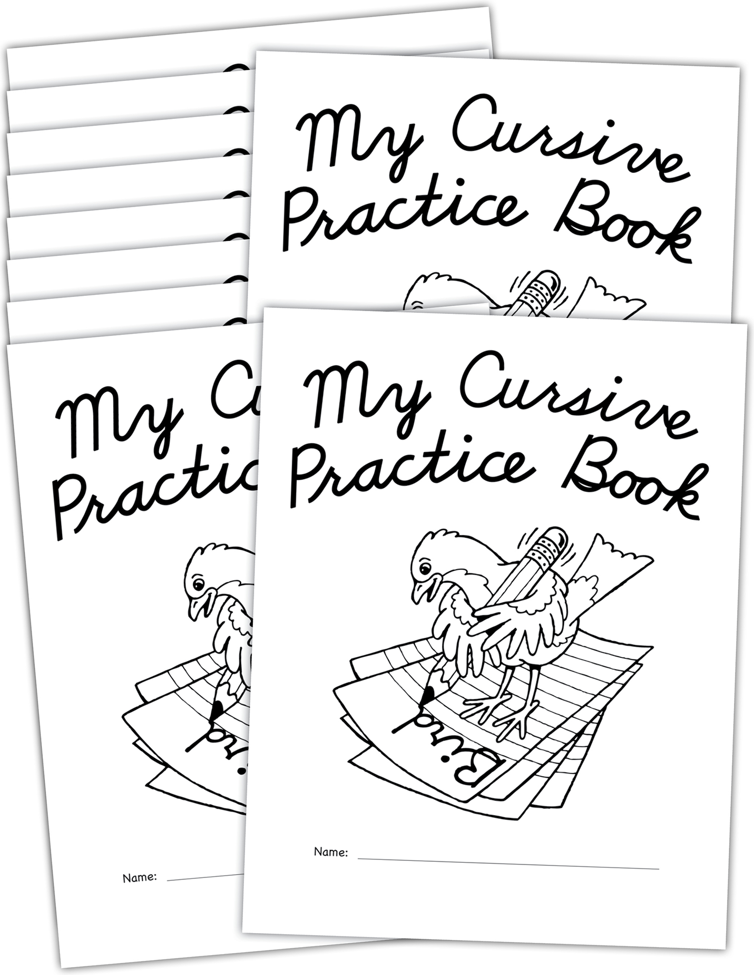 My Own Cursive Practice Book 10 Pack TCR62140 Teacher Created