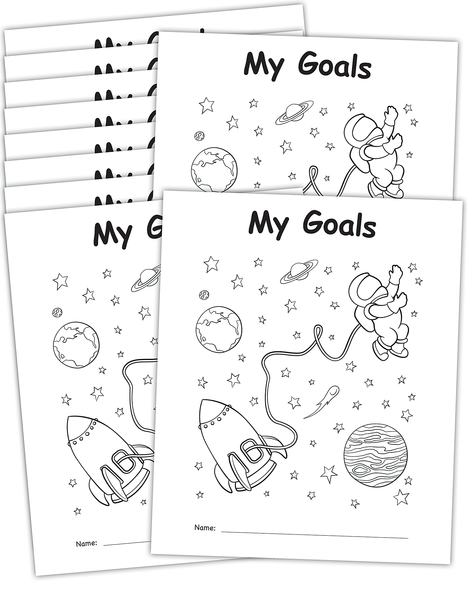 My Own Books: My Goals, 10-Pack - TCR62146 | Teacher Created Resources