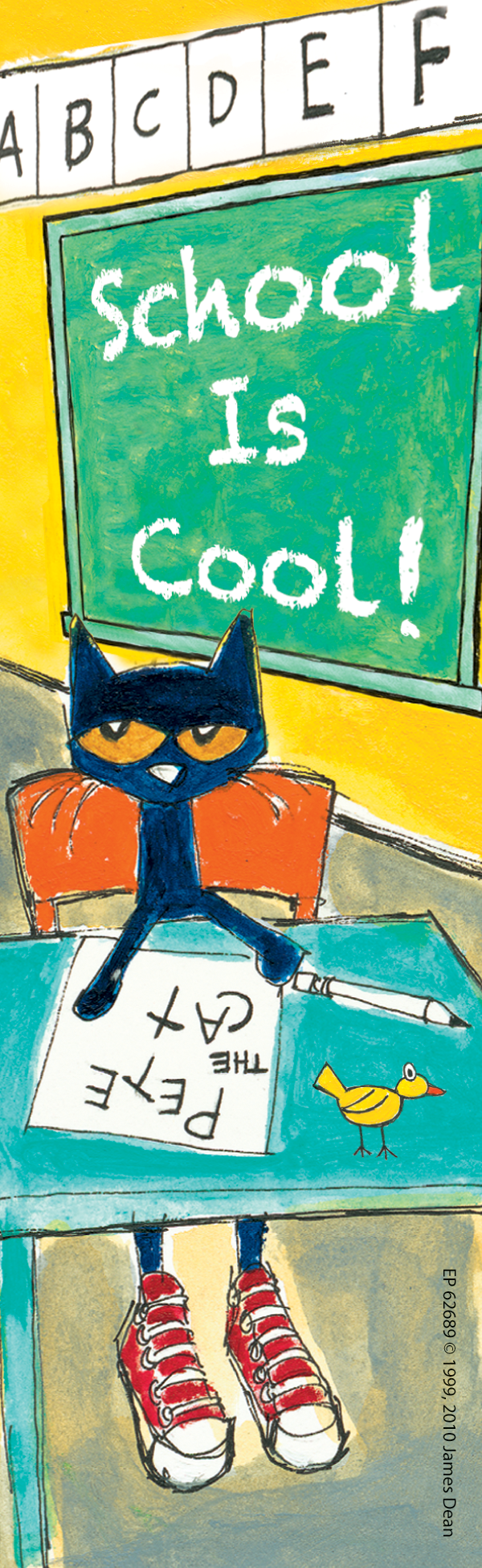 Pete the Cat School is Cool! Bookmarks - TCR62689 | Teacher Created ...