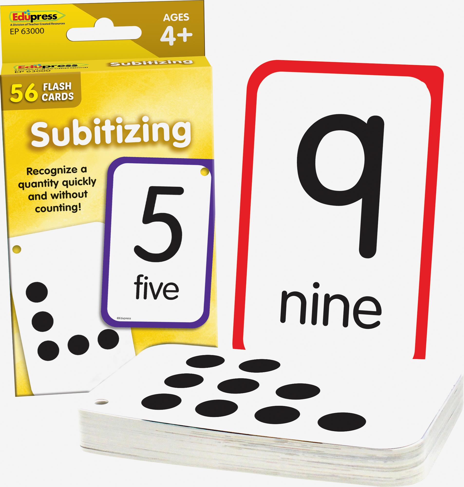 Subitizing Flash Cards - TCR63000 | Teacher Created Resources