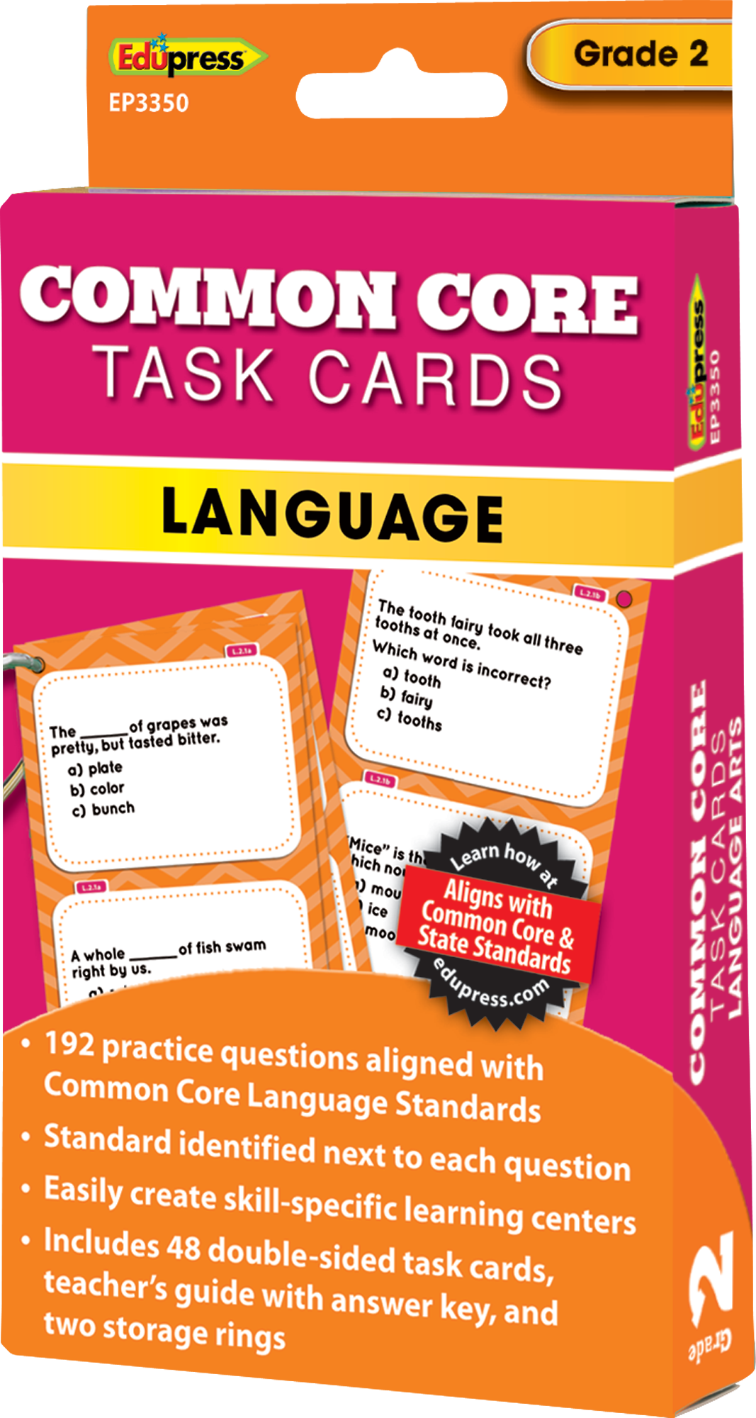 Common Core Language Task Cards Grade 2 - TCR63350 | Teacher Created ...