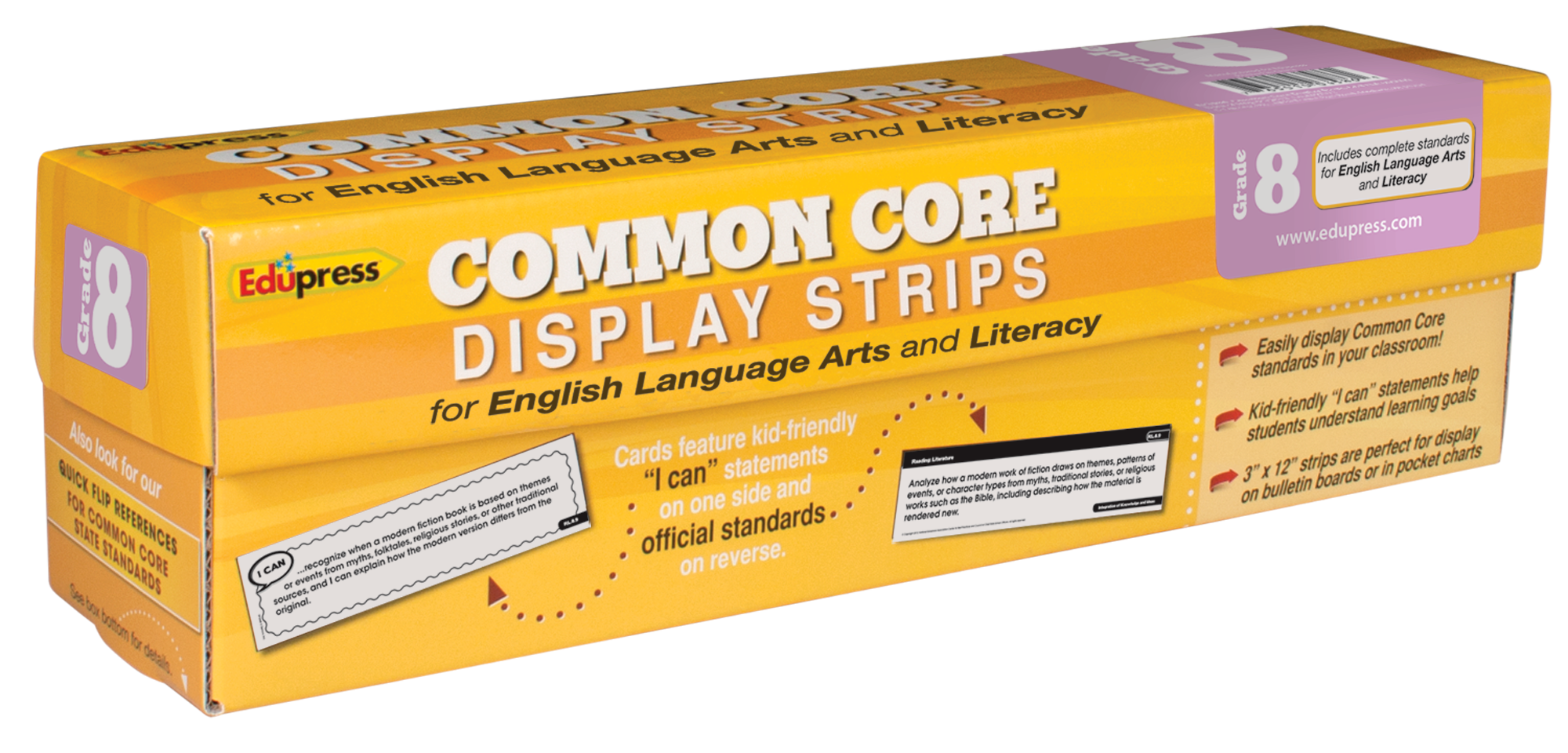 Common Core Display Strips Grade 8: ELA & Literacy - TCR63652 | Teacher ...