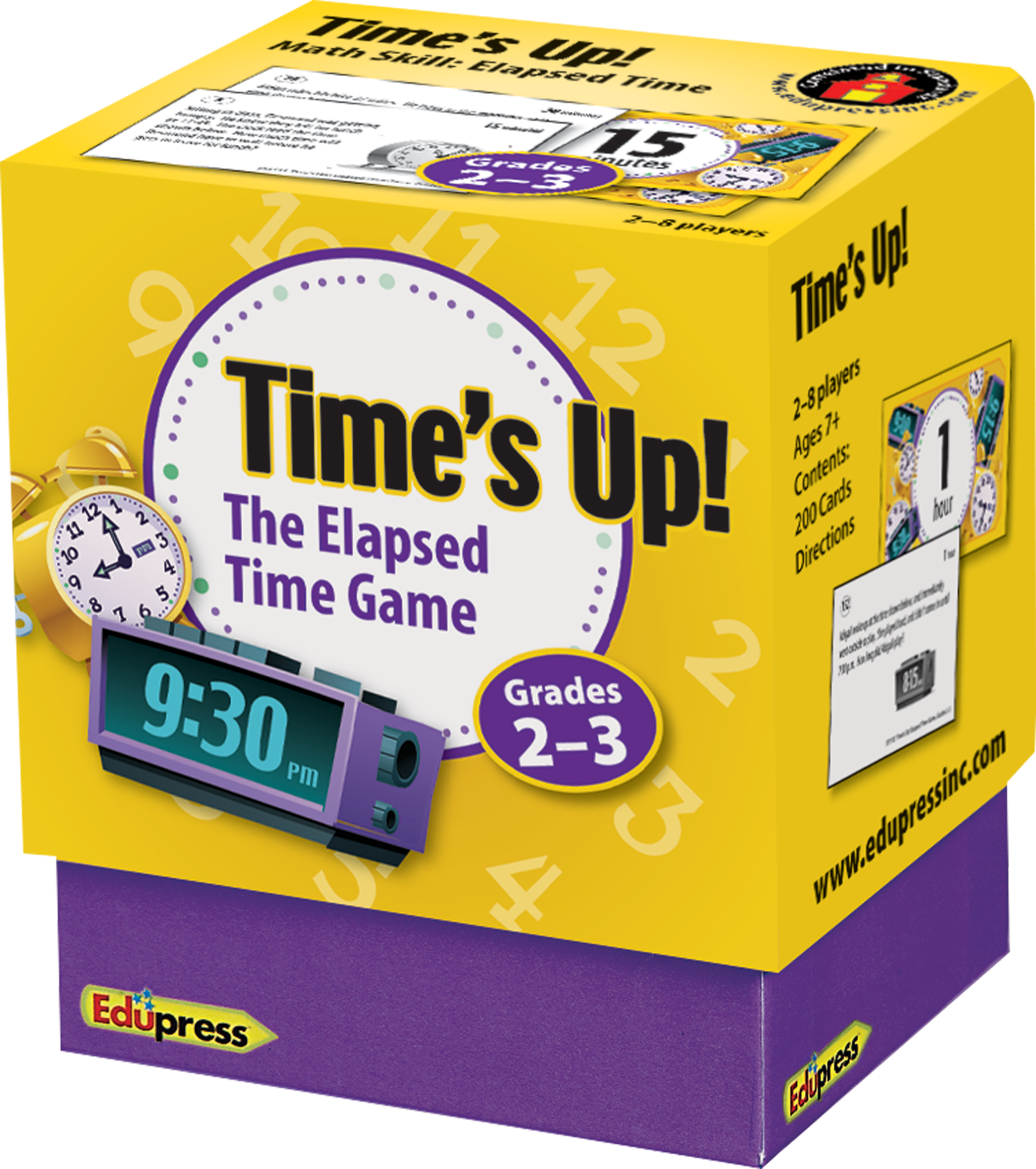 Time's Up! Elapsed Time Game Grades 2-3 - TCR63755 | Teacher Created ...