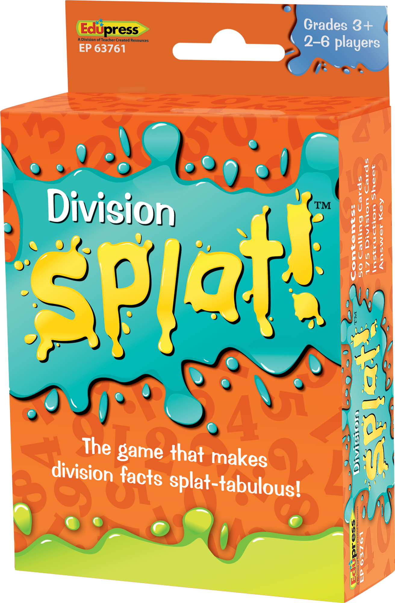 Math Splat Game: Division - TCR63761 | Teacher Created Resources