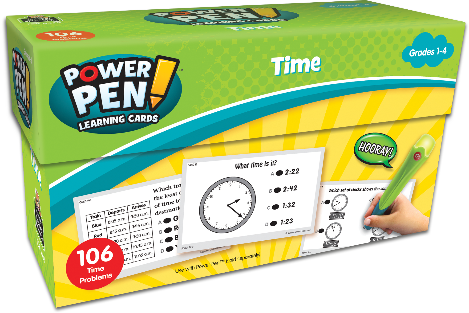 Power Pen Learning Cards: Time - TCR6462 | Teacher Created Resources