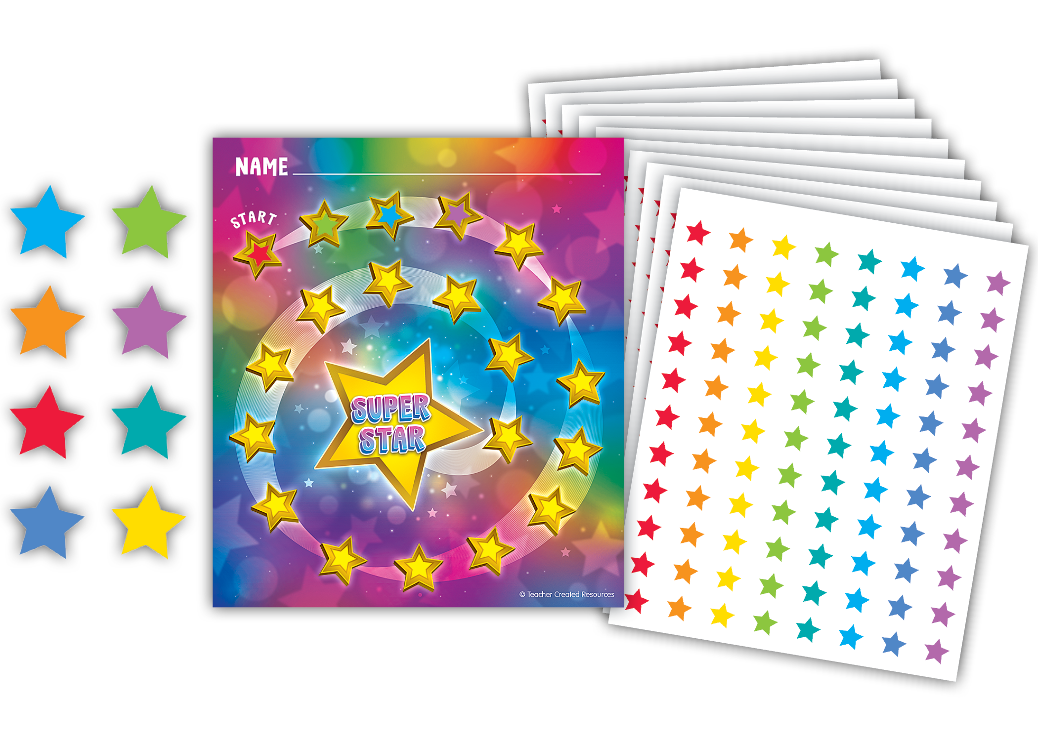 Super Star Reward Trackers with Stickers - TCR6867 | Teacher Created ...