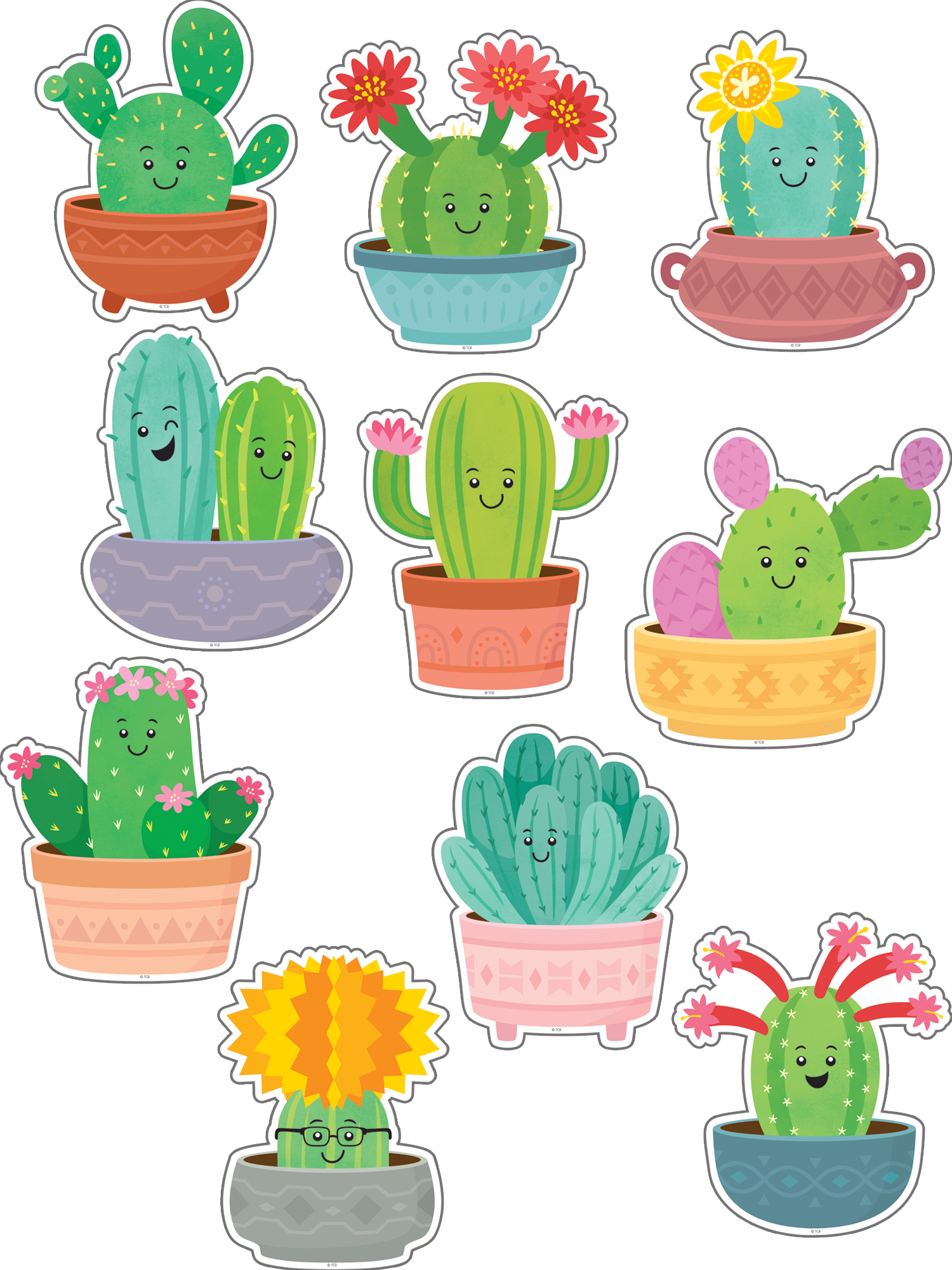 Happy Cactus Crew Accents - TCR6955 | Teacher Created Resources