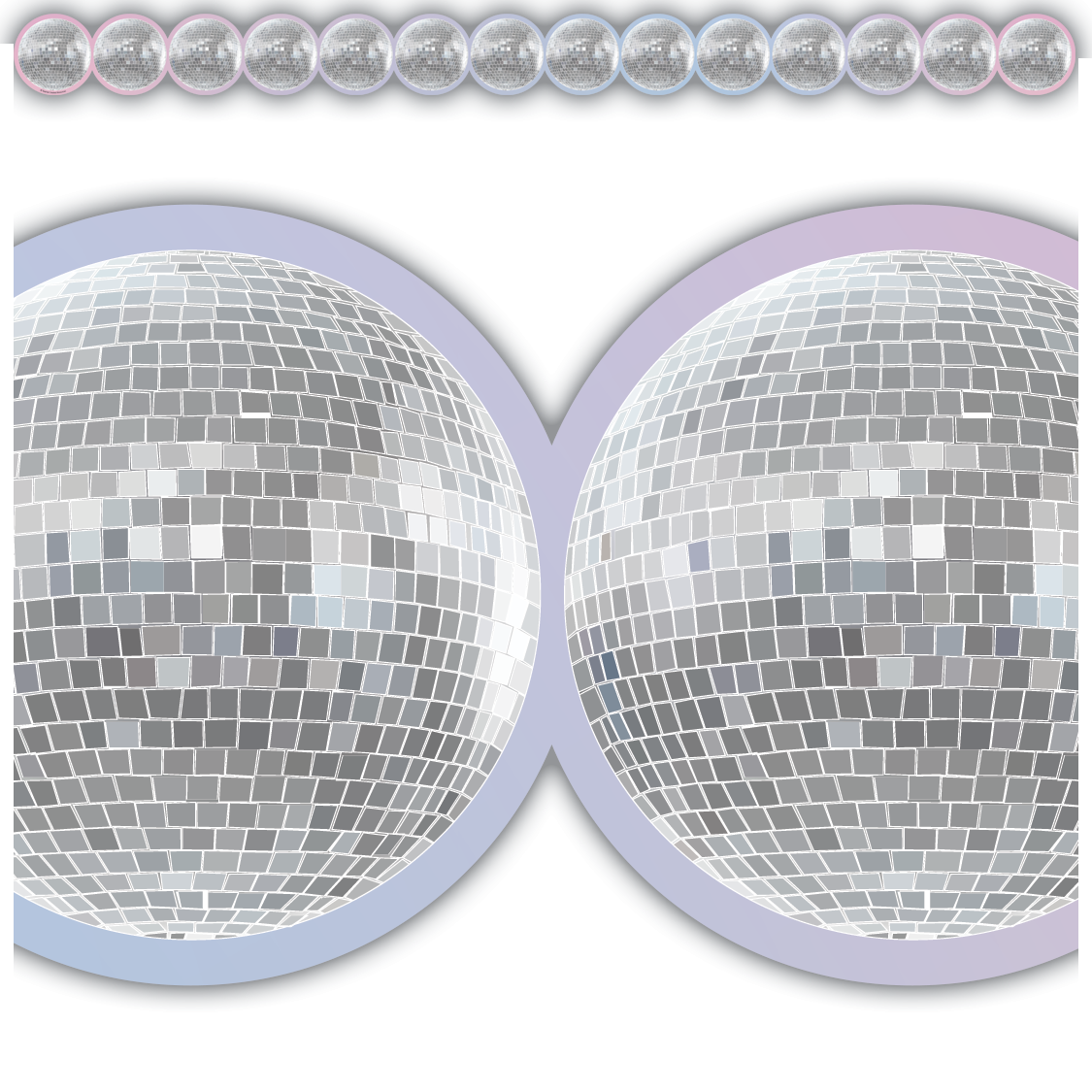 Disco Balls Die-Cut Border Trim - TCR6979 | Teacher Created Resources