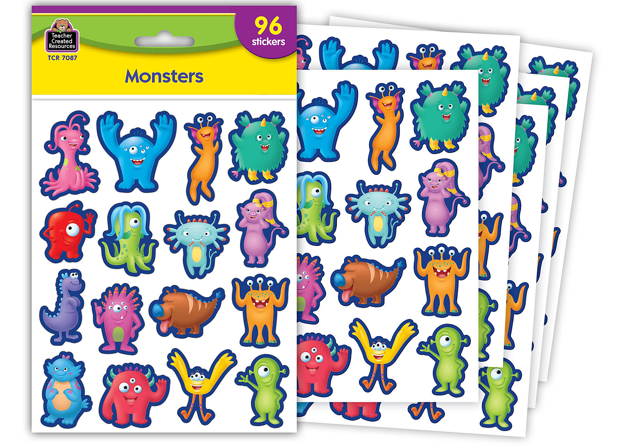 Monsters Stickers - TCR7087 | Teacher Created Resources