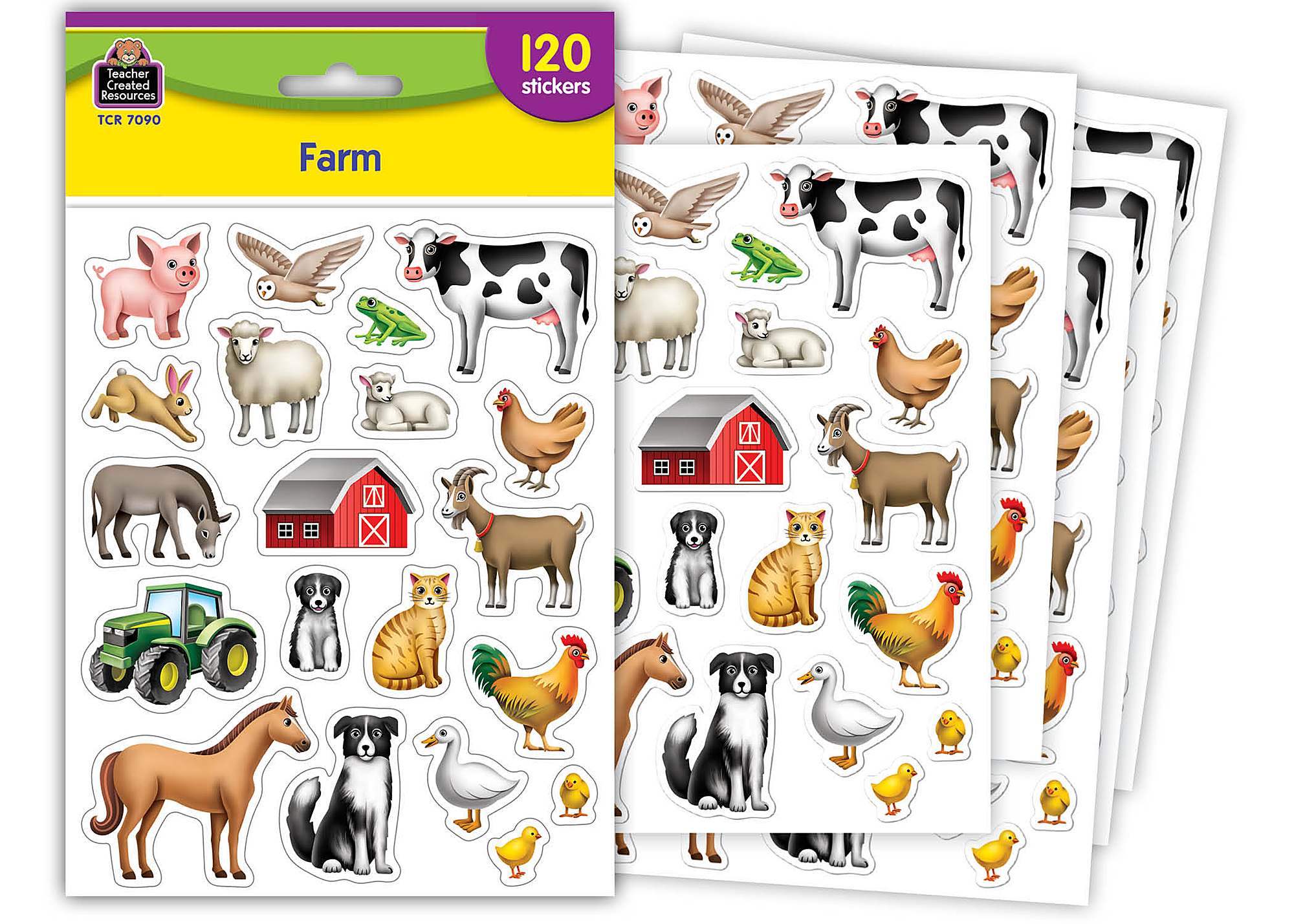 Farm Stickers - TCR7090 | Teacher Created Resources