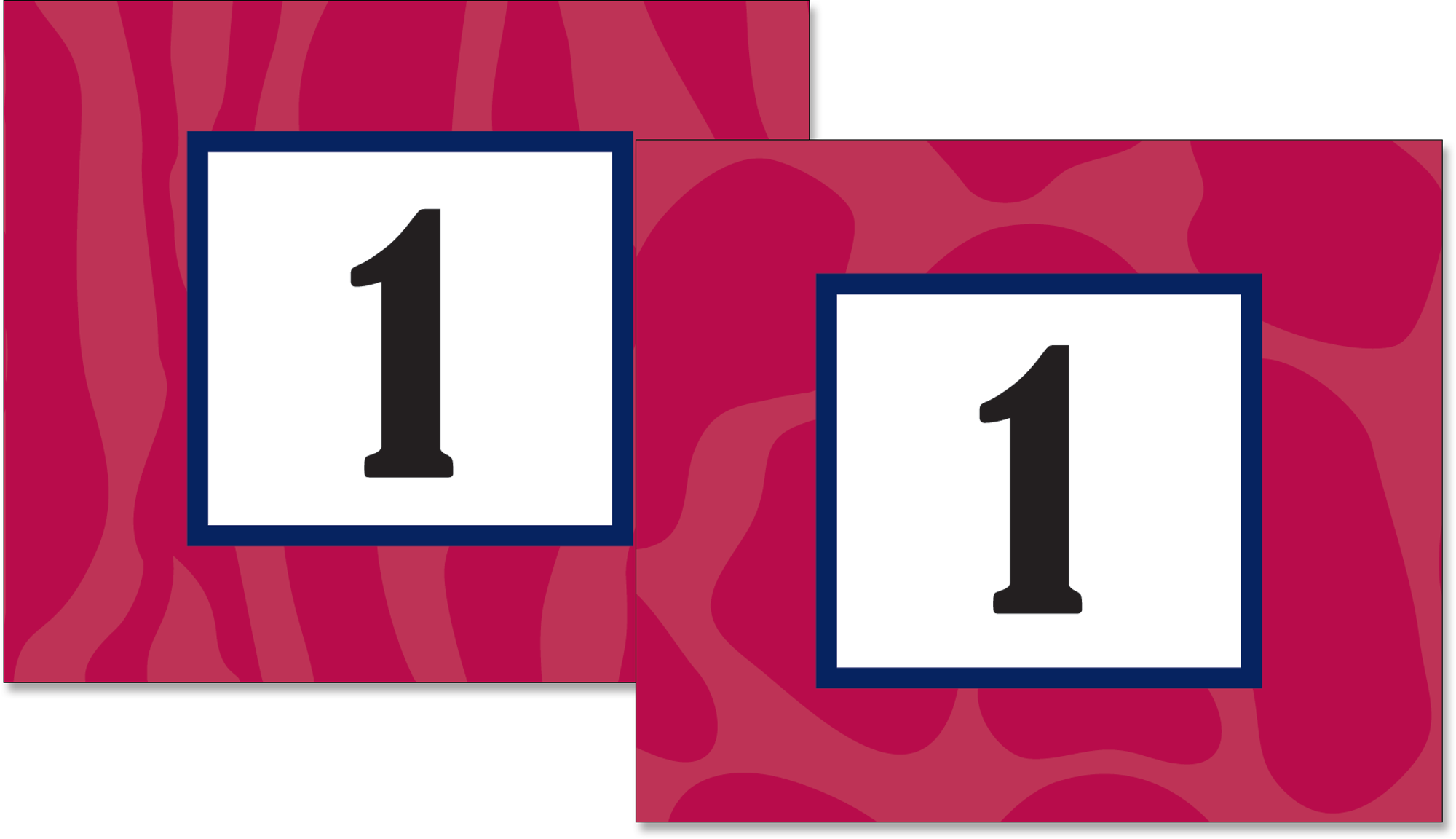 Ruby Sassy Animal Double-Sided Calendar Cards - TCR72339 | Teacher ...