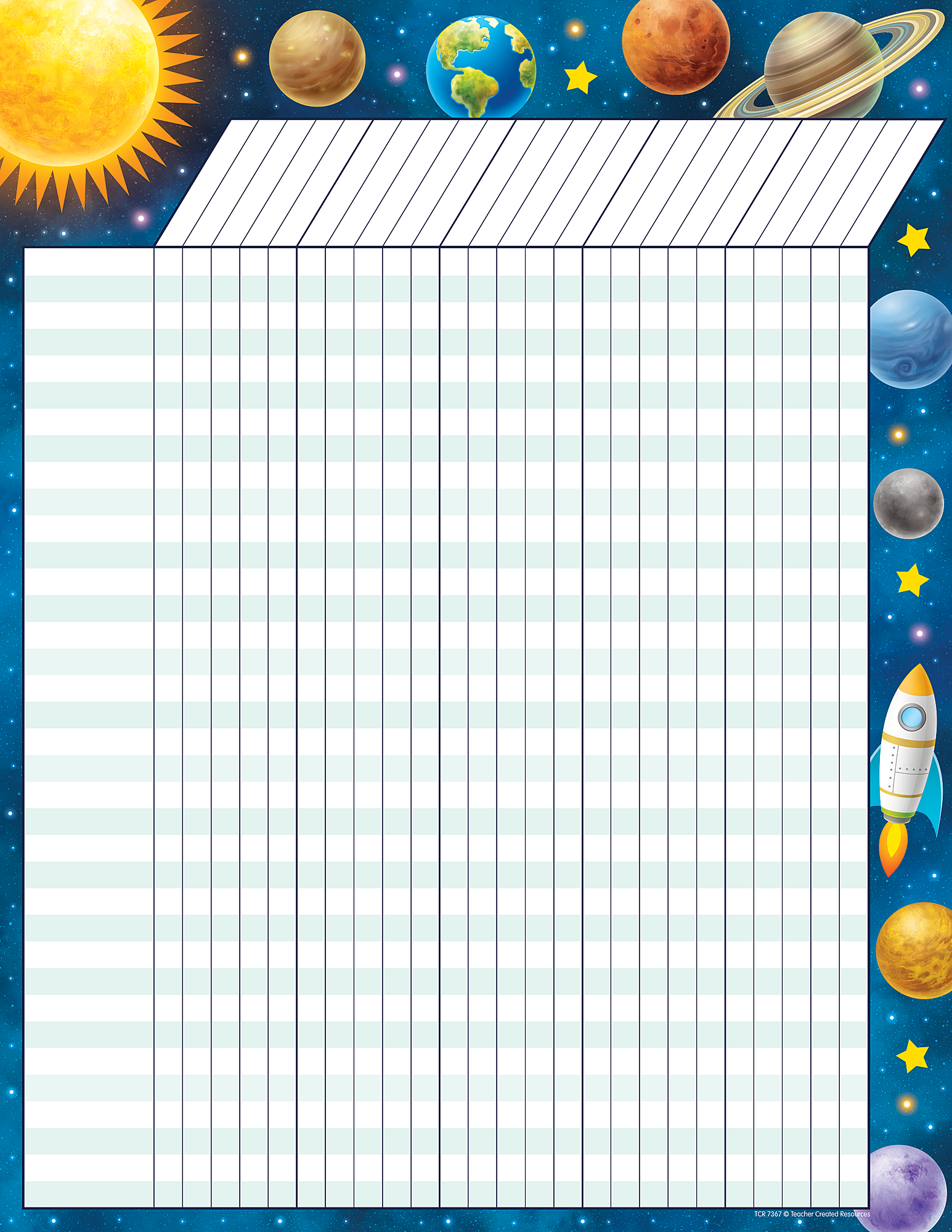 Outer Space Crew Incentive Chart - TCR7367 | Teacher Created Resources