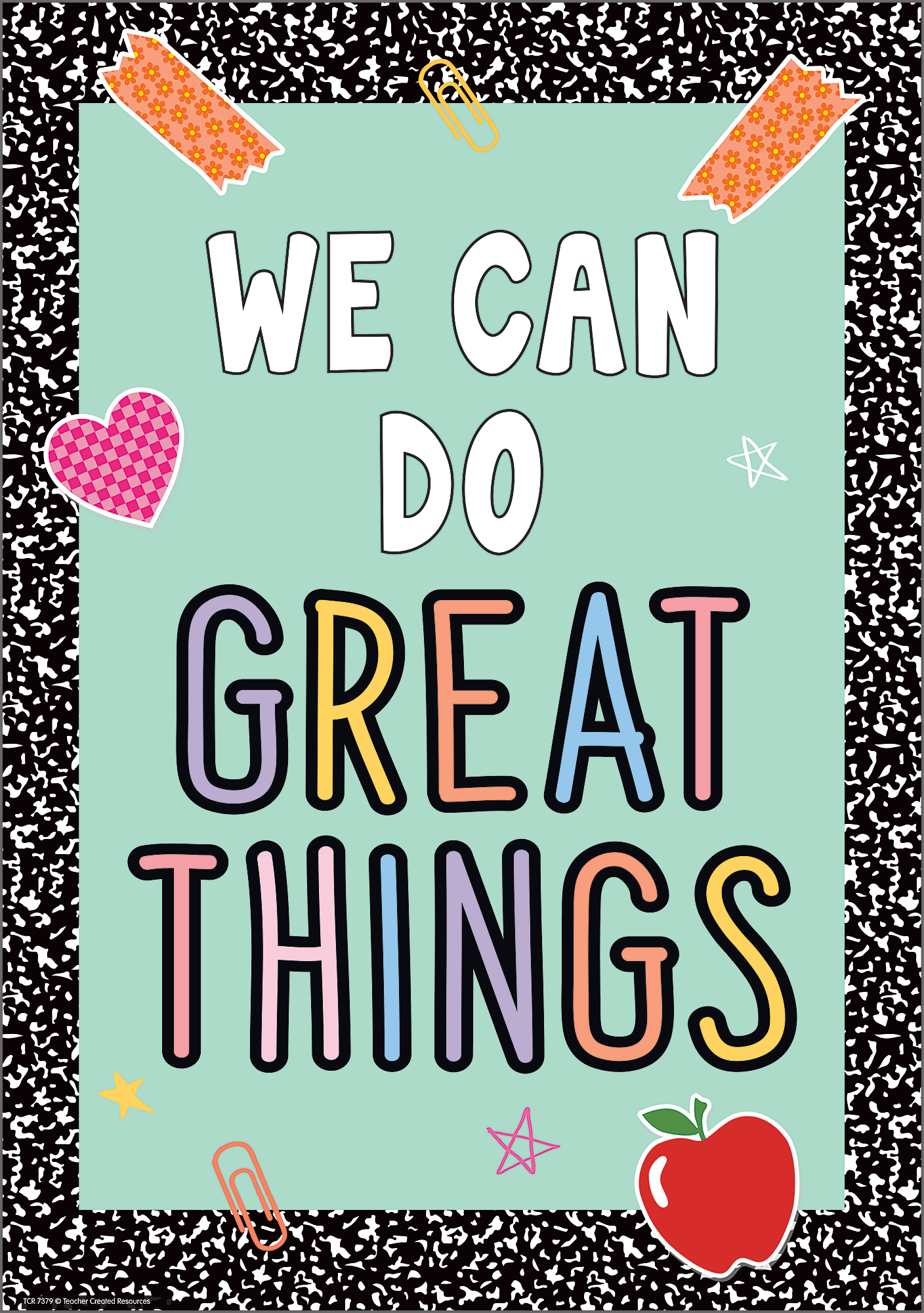 We Can Do Great Things Positive Poster - TCR7379 | Teacher Created ...