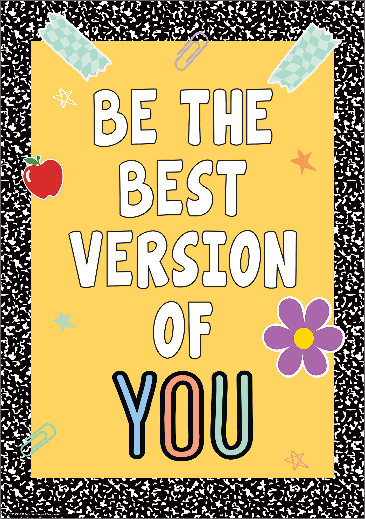 Be the Best Version of You Positive Poster - TCR7382 | Teacher Created ...