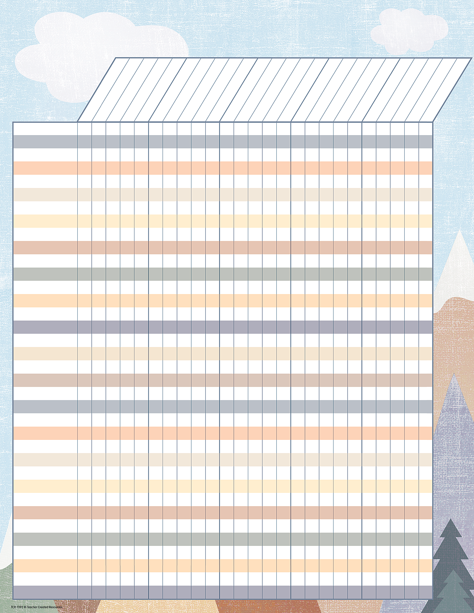 Moving Mountains Incentive Chart - TCR7392 | Teacher Created Resources