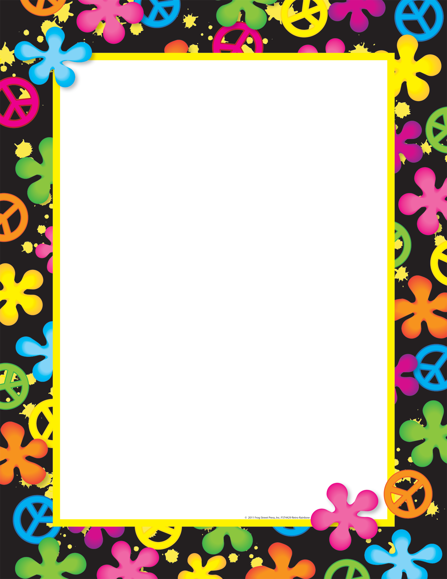 Retro Rainbow Computer Paper - TCR74429 | Teacher Created Resources