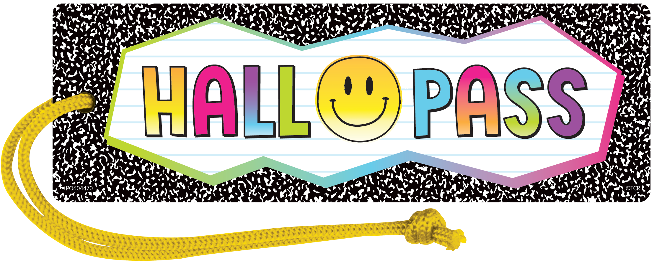 Brights 4Ever Magnetic Hall Pass - TCR77061 | Teacher Created Resources