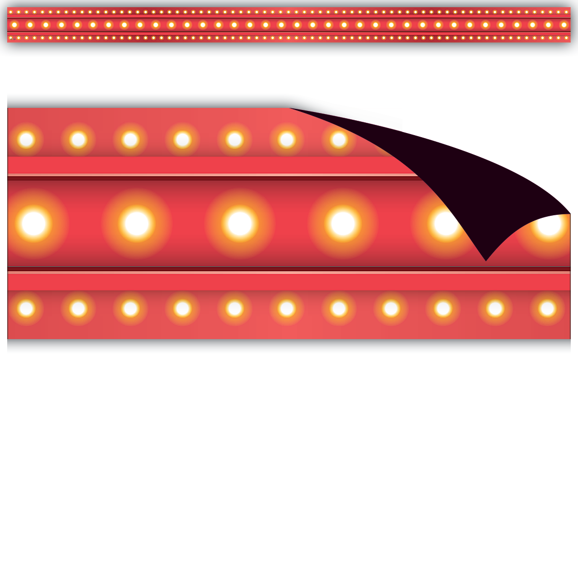 Red Marquee Magnetic Border - TCR77302 | Teacher Created Resources