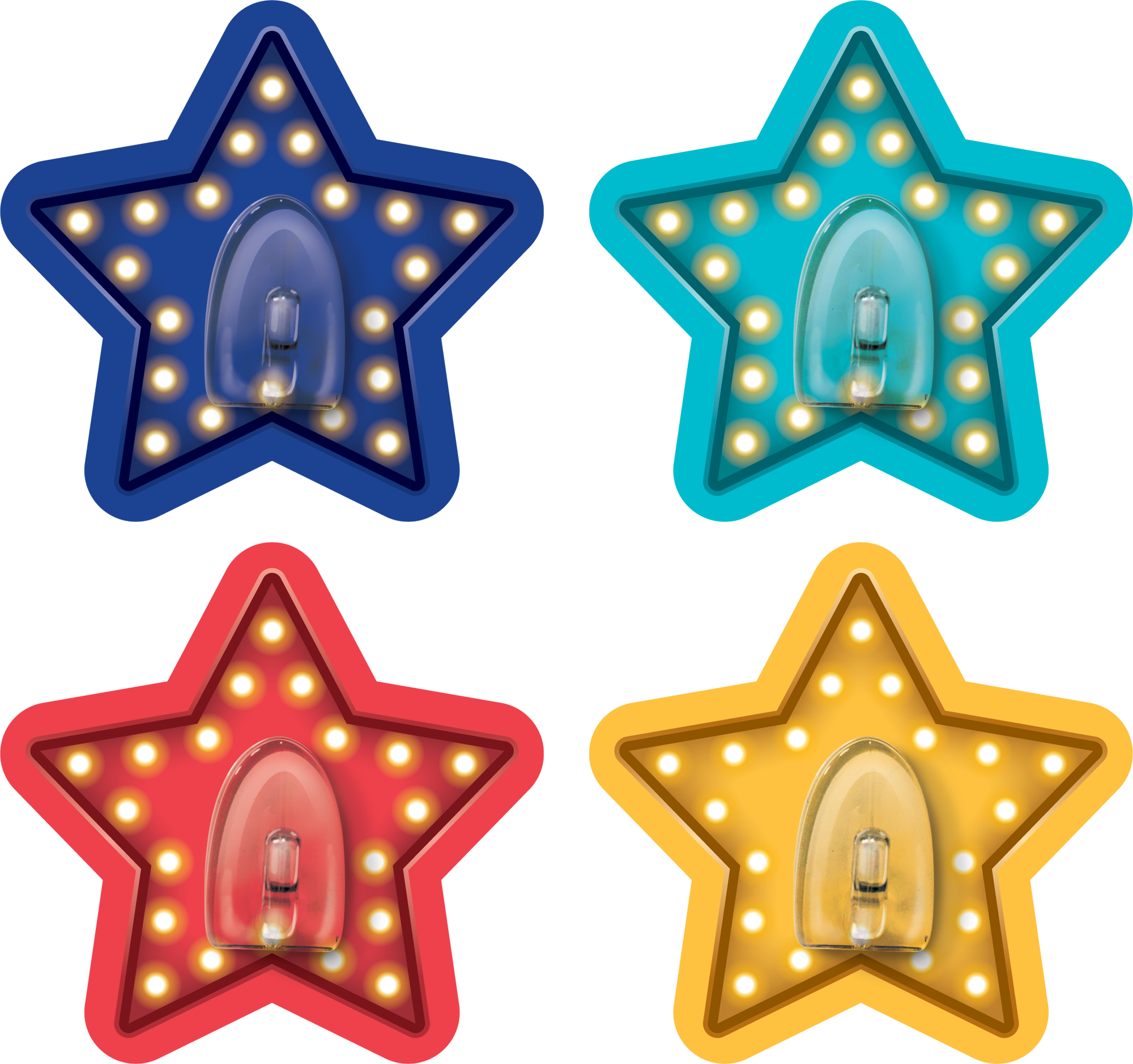 Clingy Thingies Marquee Stars Hooks - TCR77355 | Teacher Created Resources