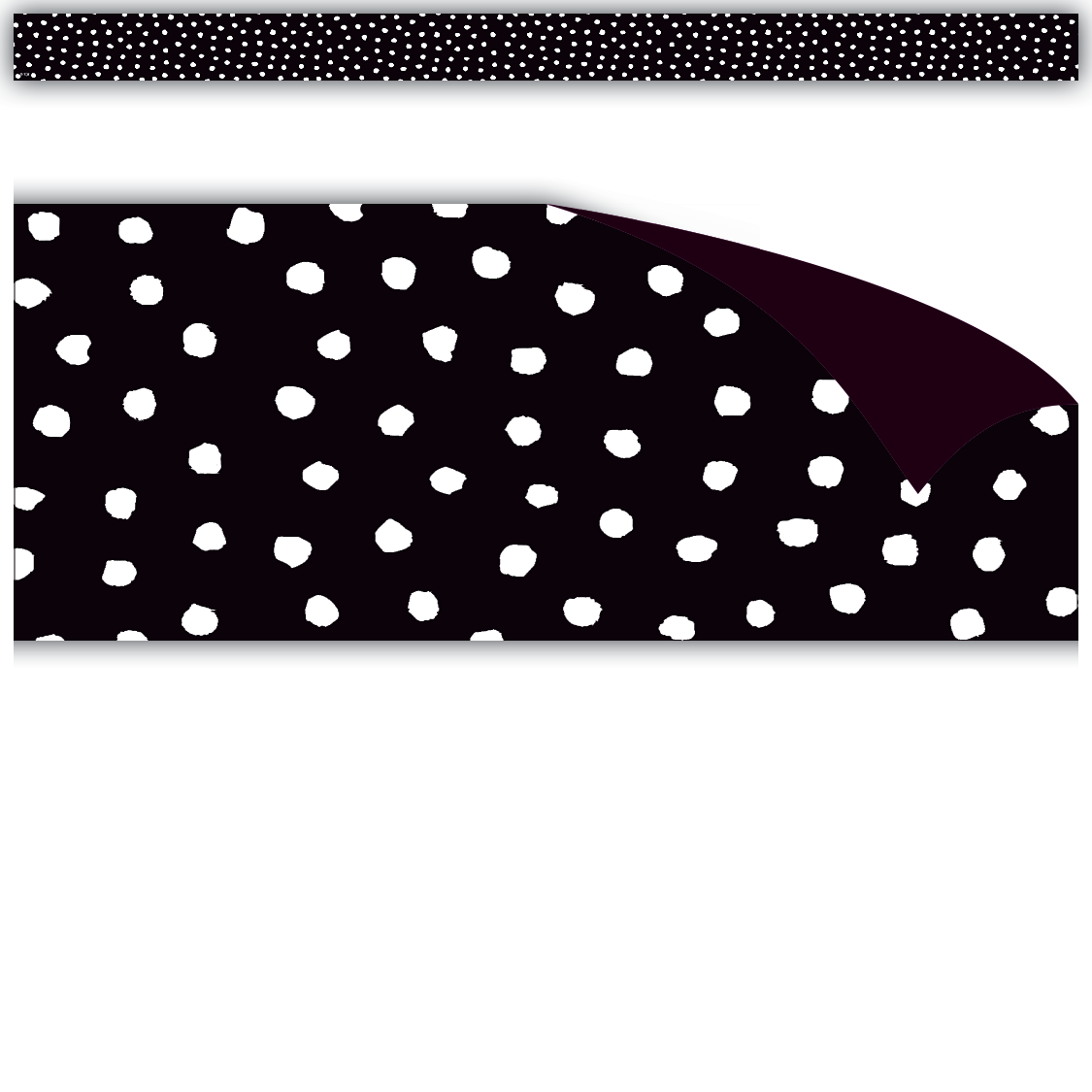 White Painted Dots on Black Magnetic Border - TCR77565 | Teacher ... White Painted Dots on Black Magnetic Border - TCR77565 | Teacher ...