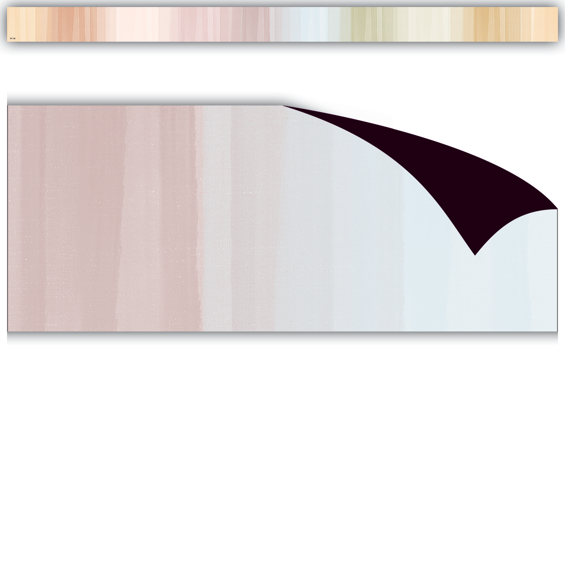 Cool Tones Magnetic Border - TCR77586 | Teacher Created Resources