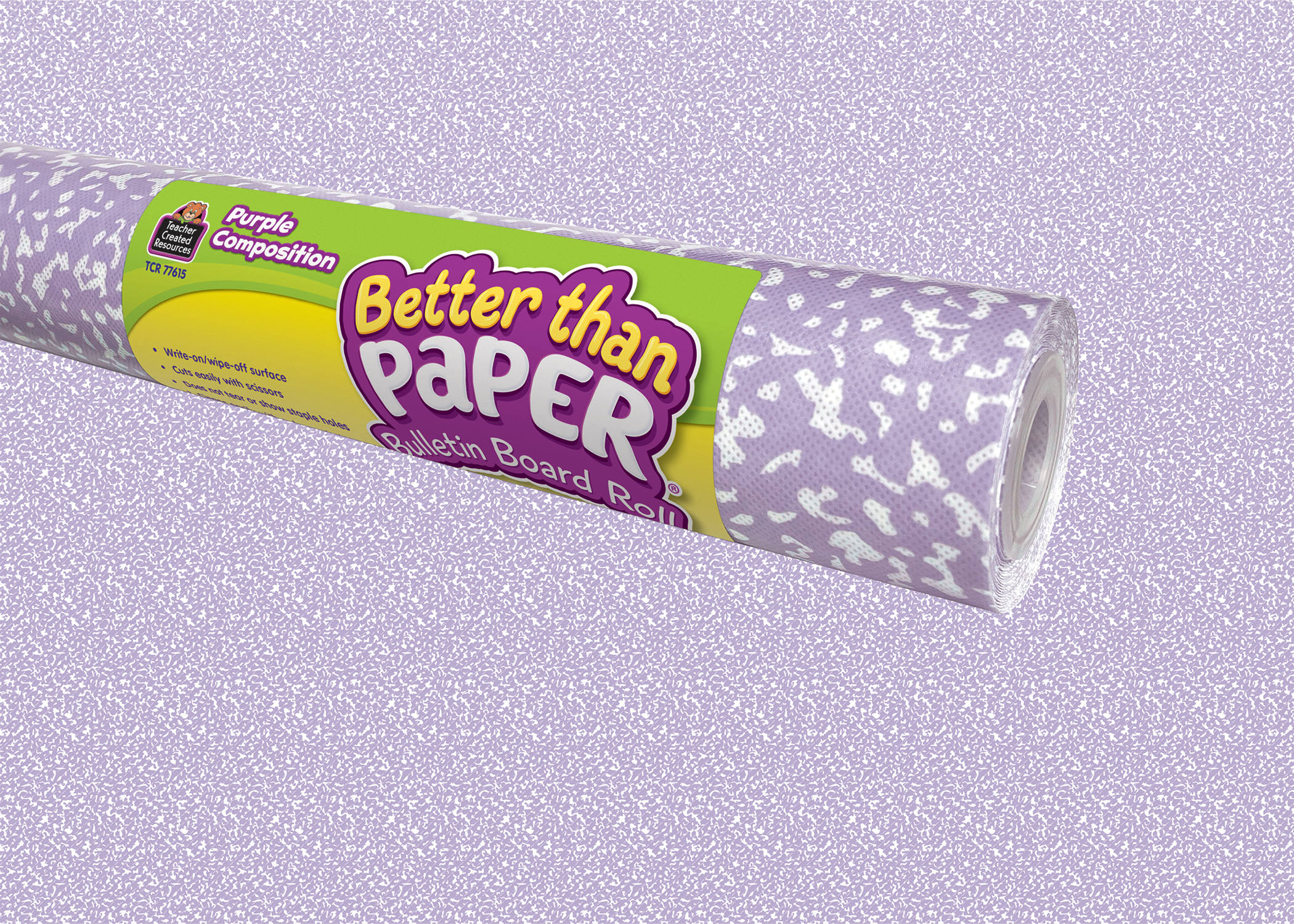 Composition Purple Better Than Paper Bulletin Board Roll - TCR77615 ...