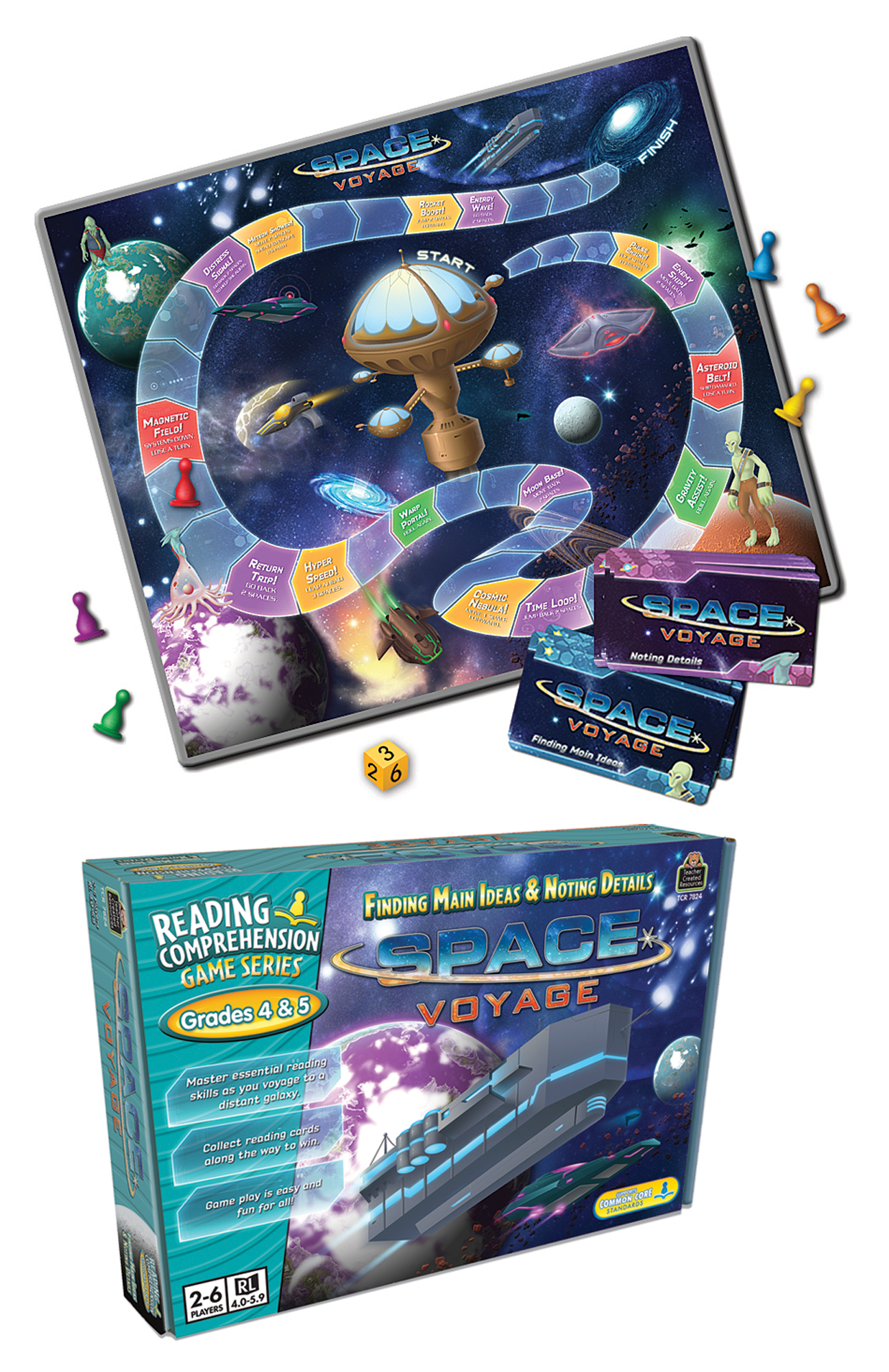 Space Voyage Game Grade 4-5 - TCR7824 | Teacher Created Resources