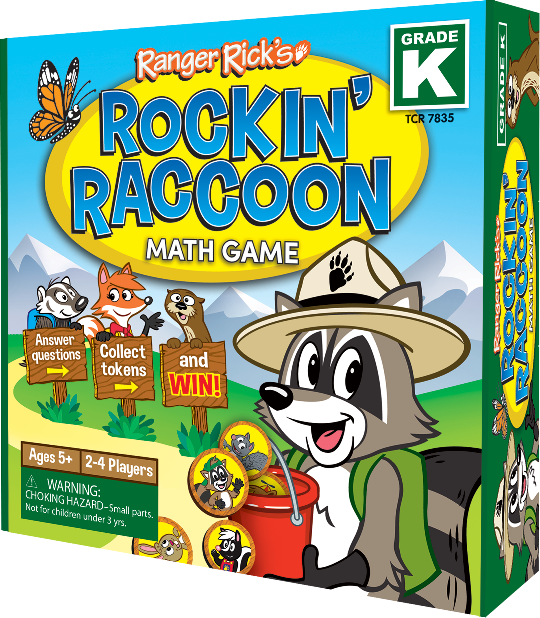 Ranger Rick Rockin' Raccoon Math Game Grade K - TCR7835 | Teacher ...