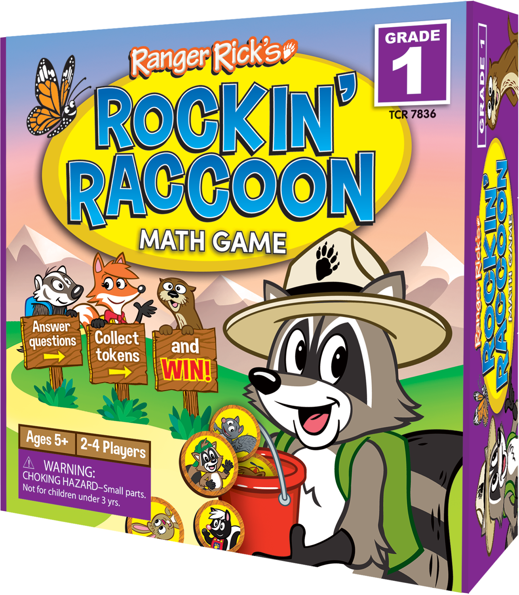Ranger Rick Rockin' Raccoon Math Game Grade 1 - TCR7836 | Teacher ...