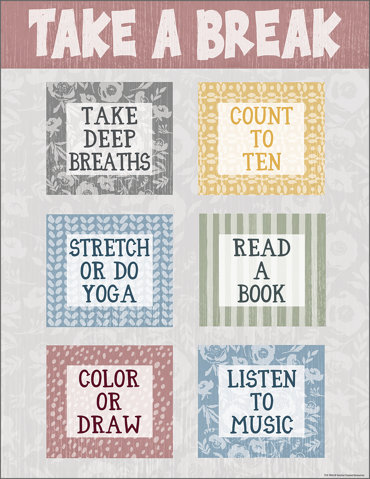 Classroom Cottage Take a Break Chart - TCR7883 | Teacher Created Resources