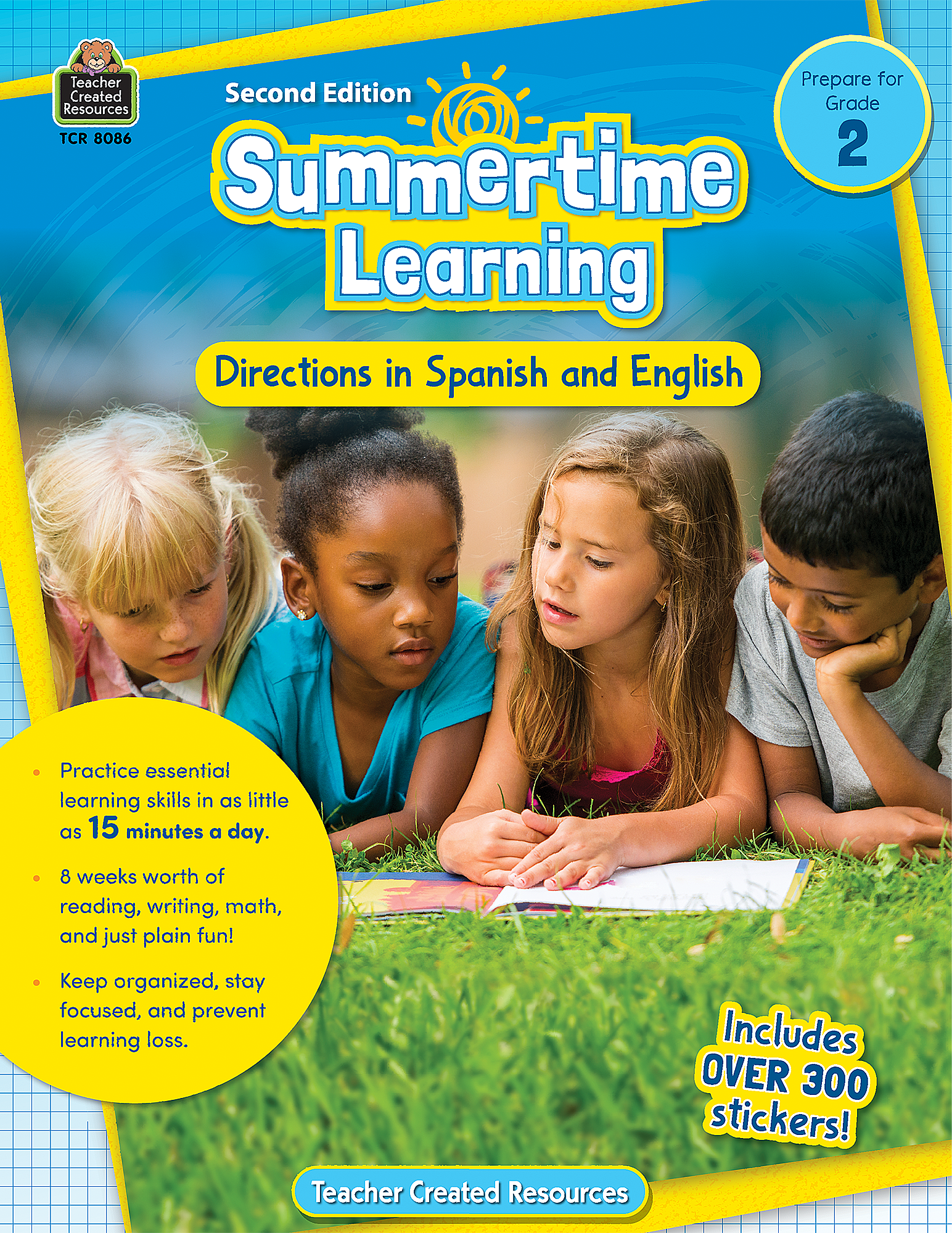 Summertime Learning Grade 2 - Spanish Directions - TCR8086 | Teacher ...