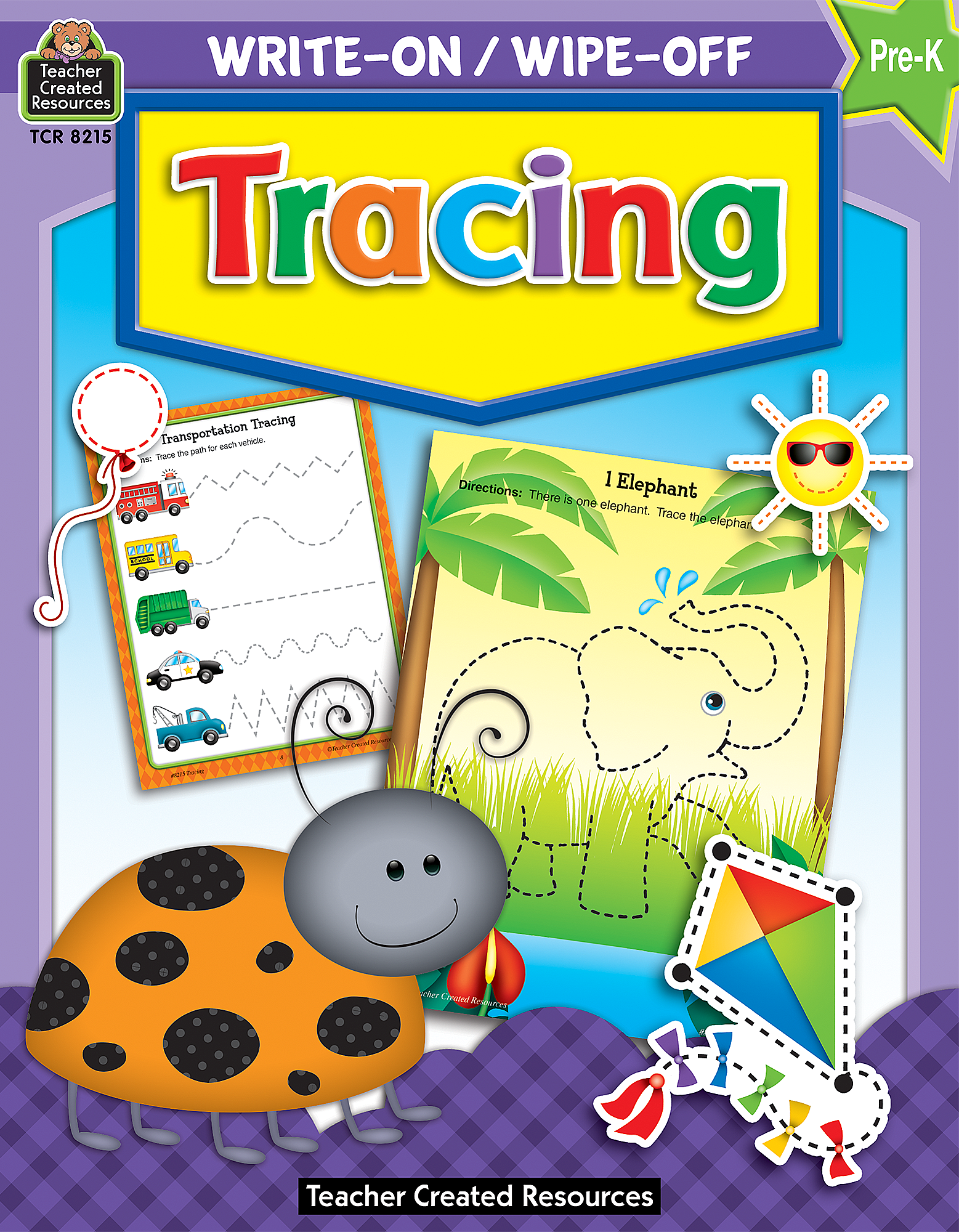 Write-On/Wipe-Off Book: Tracing - TCR8215 | Teacher Created Resources