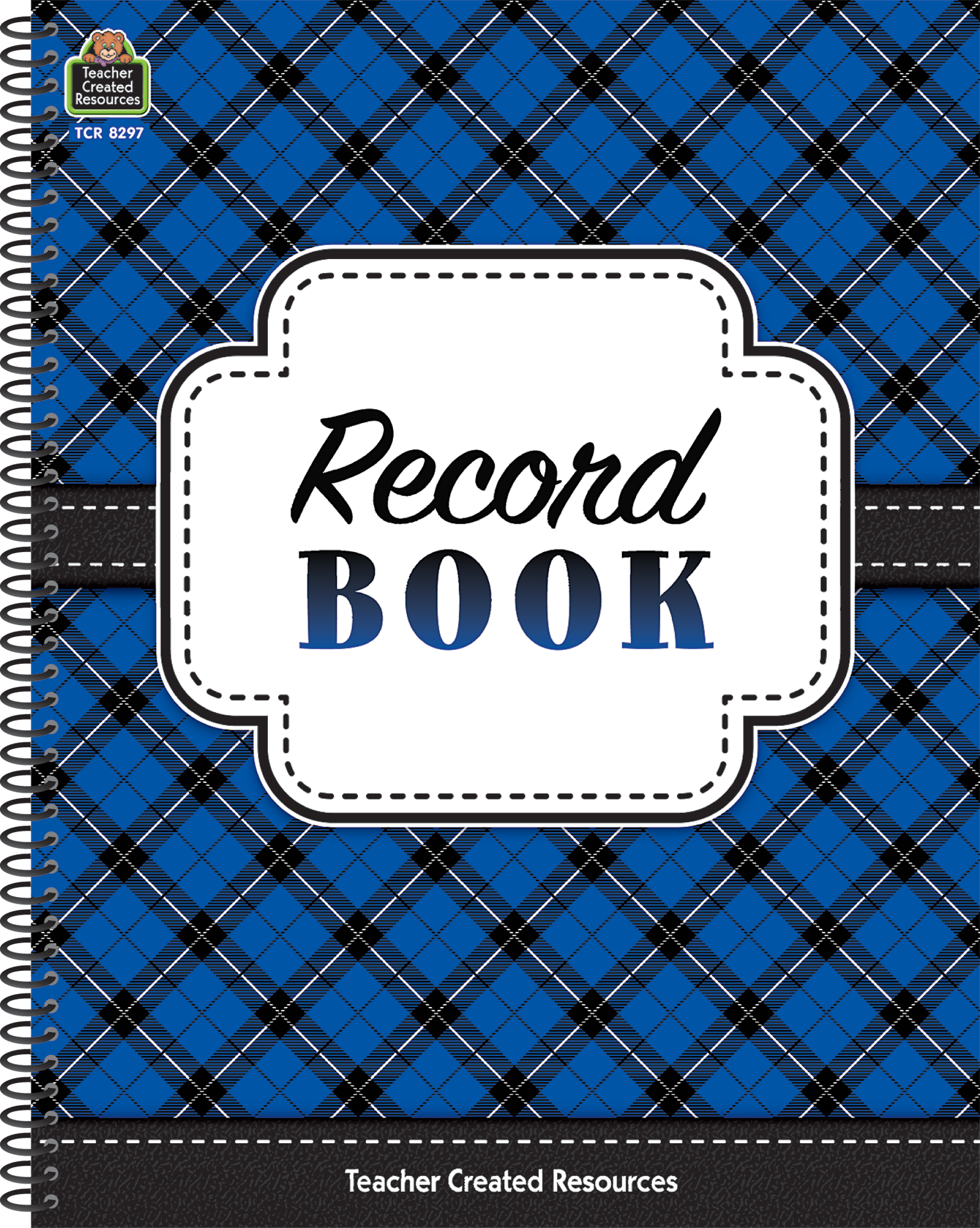 Plaid Record Book - TCR8297 | Teacher Created Resources