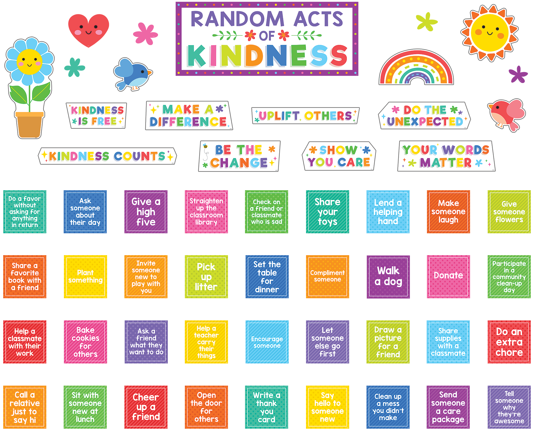 Random Acts Of Kindness Bulletin Board Give And Take Bulletin Board
