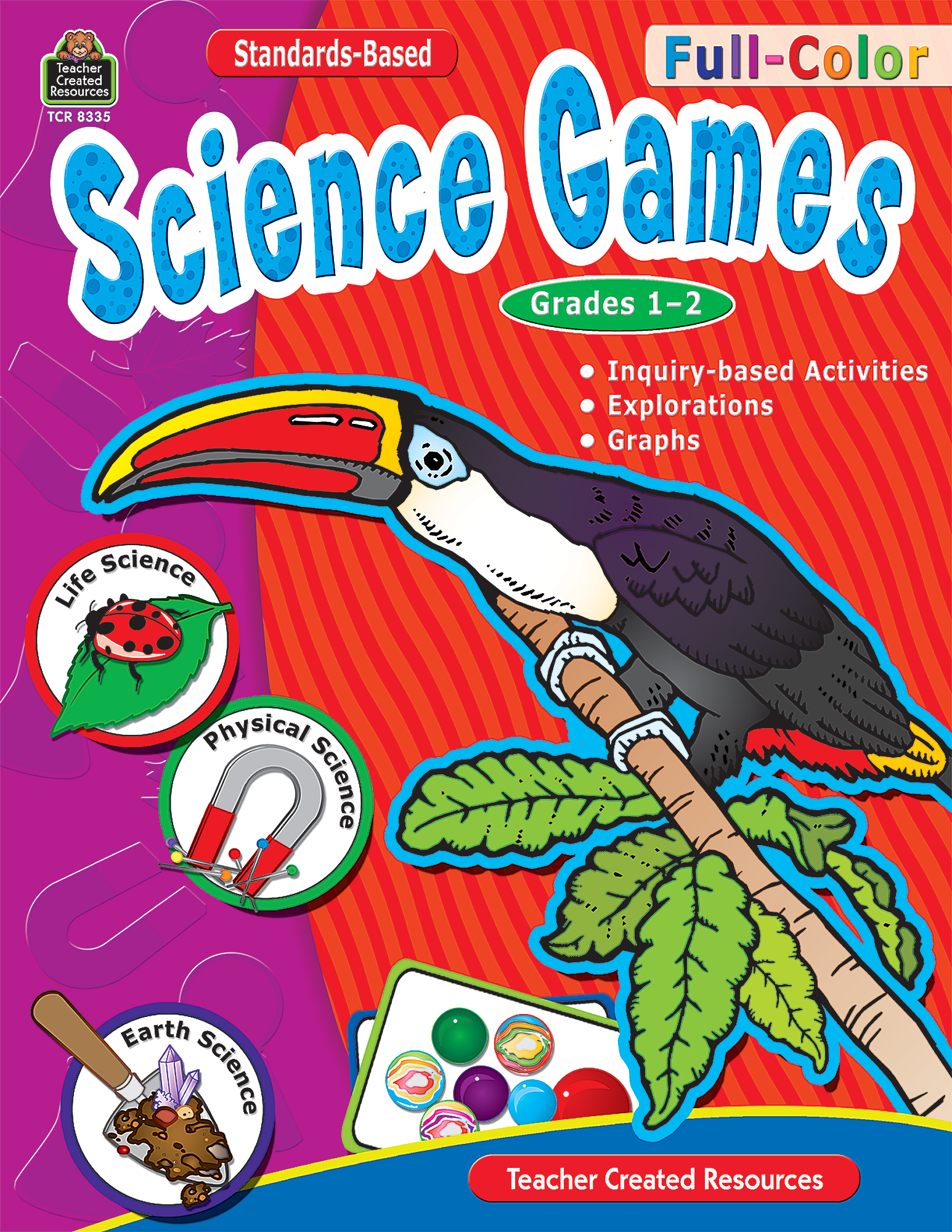 Full-Color Science Games, Grades 1-2 - TCR8335 | Teacher Created Resources